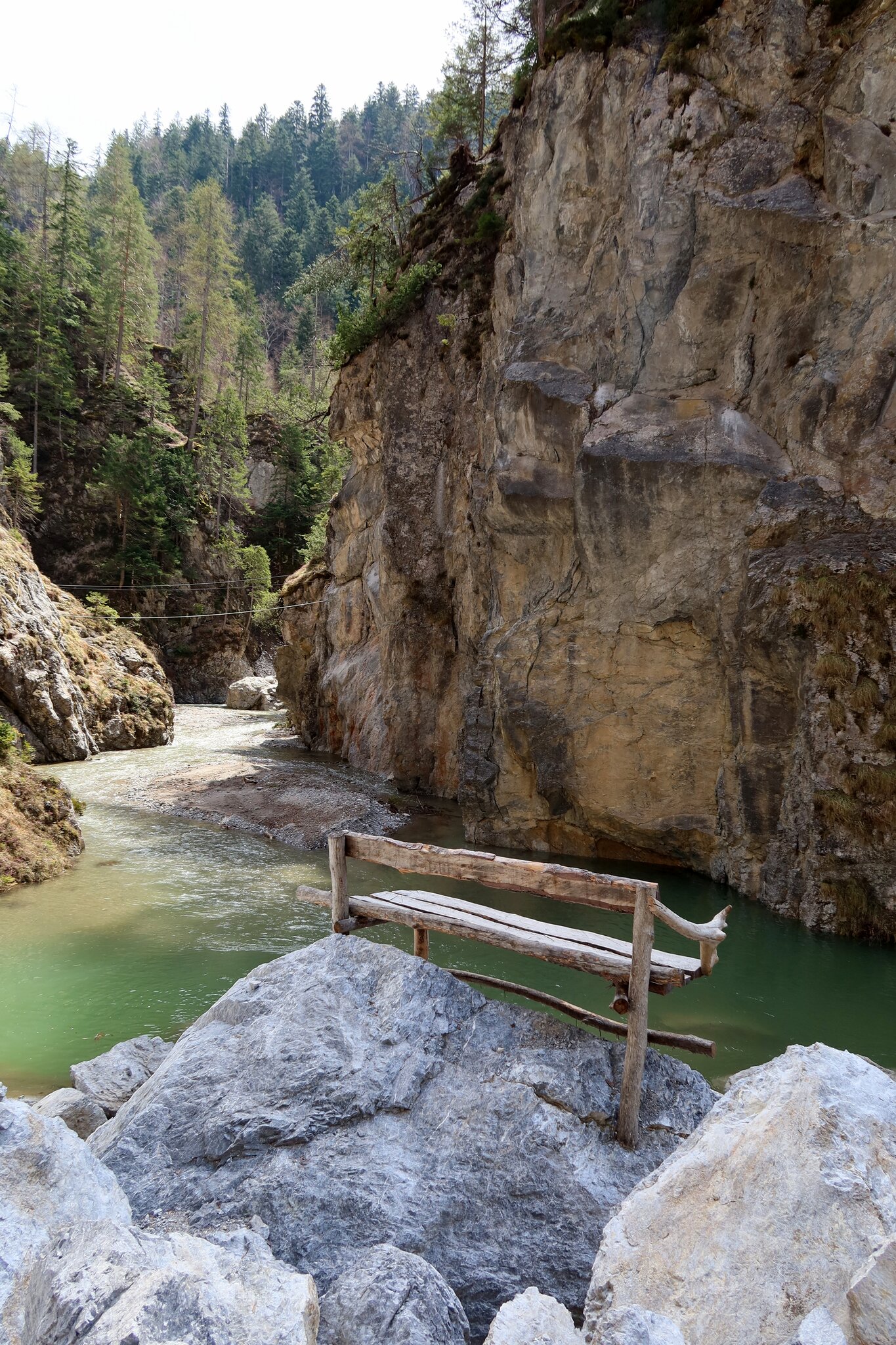 Die Galitzenklamm ist wieder zum Klettern bereit