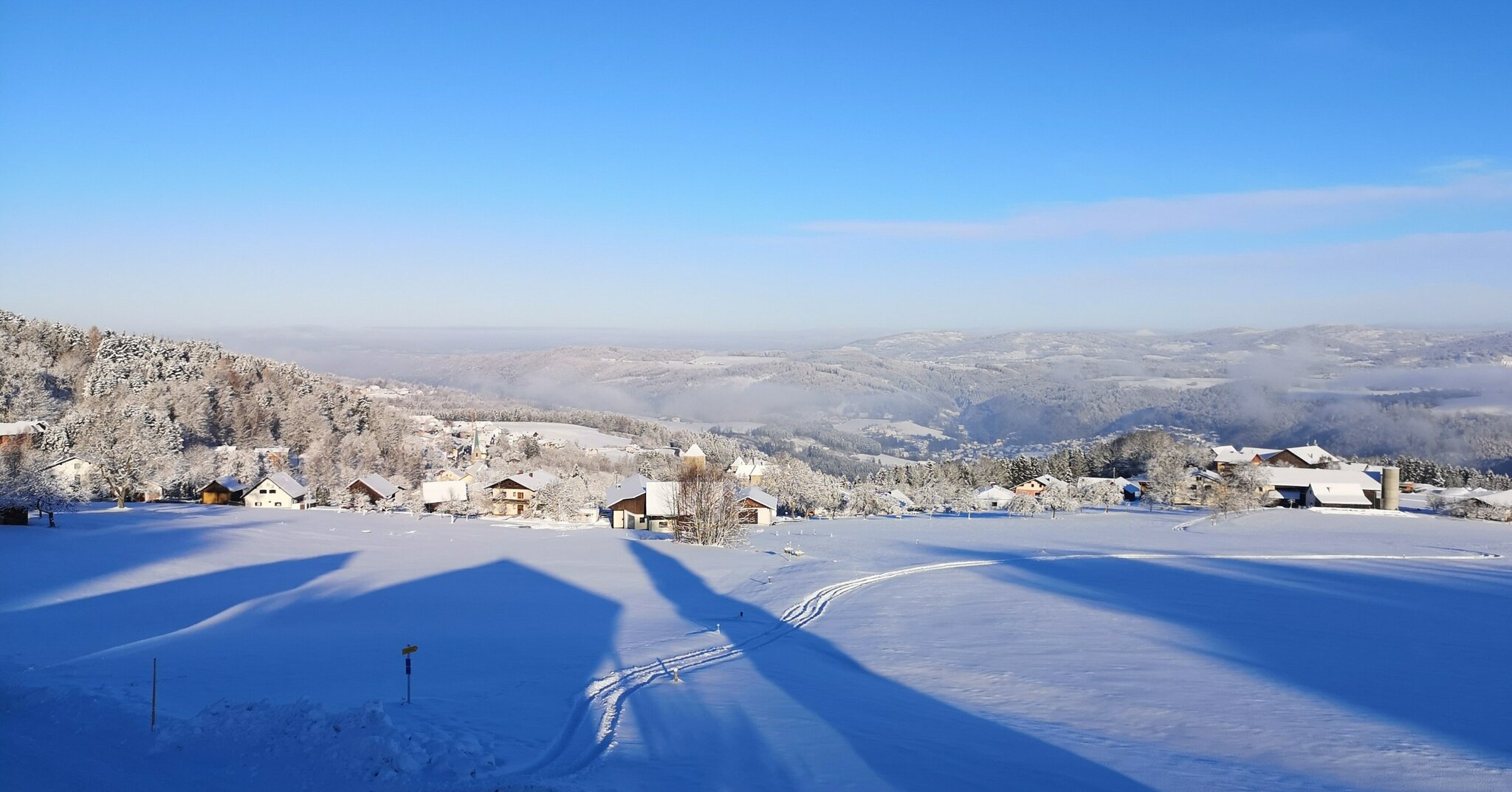 Winter in Vichtenstein
