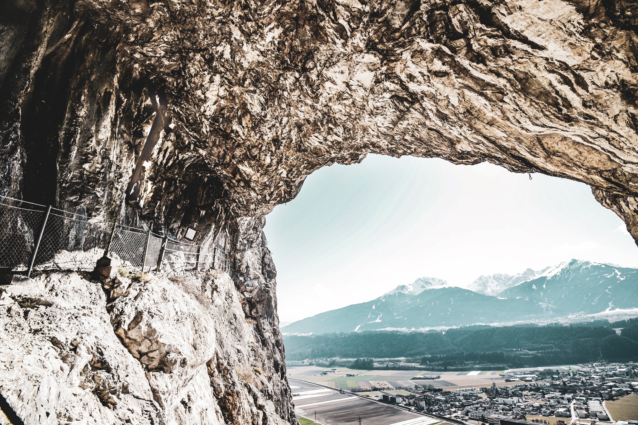 Blick von der Kaiser Max Grotte Martins Wand