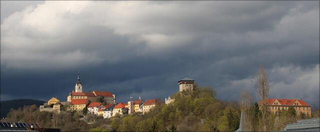 Blick auf die Altstadt von Althofen