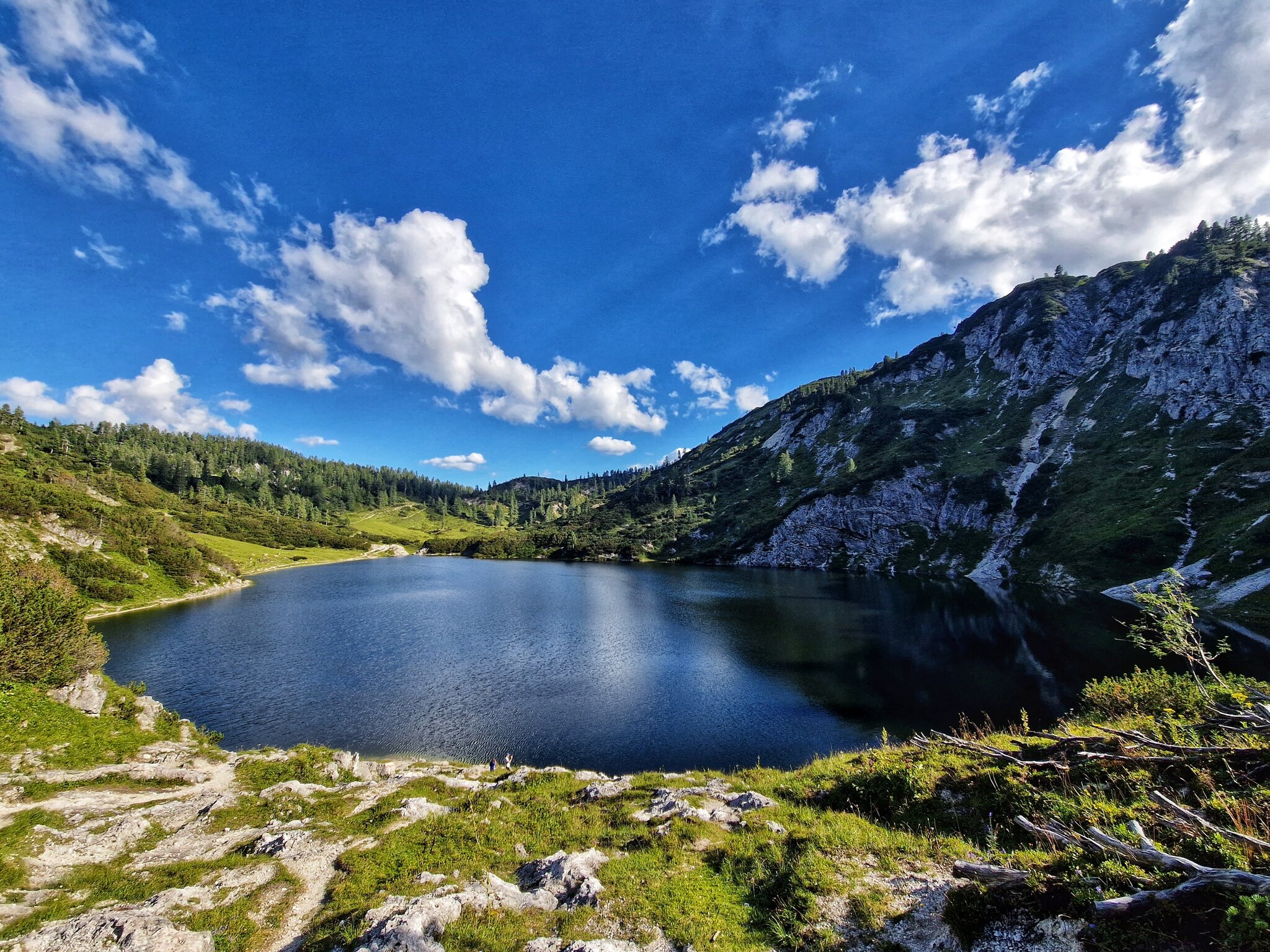 Wildensee nahe dem Rinnerkogel, bei Ebensee am Traunsee