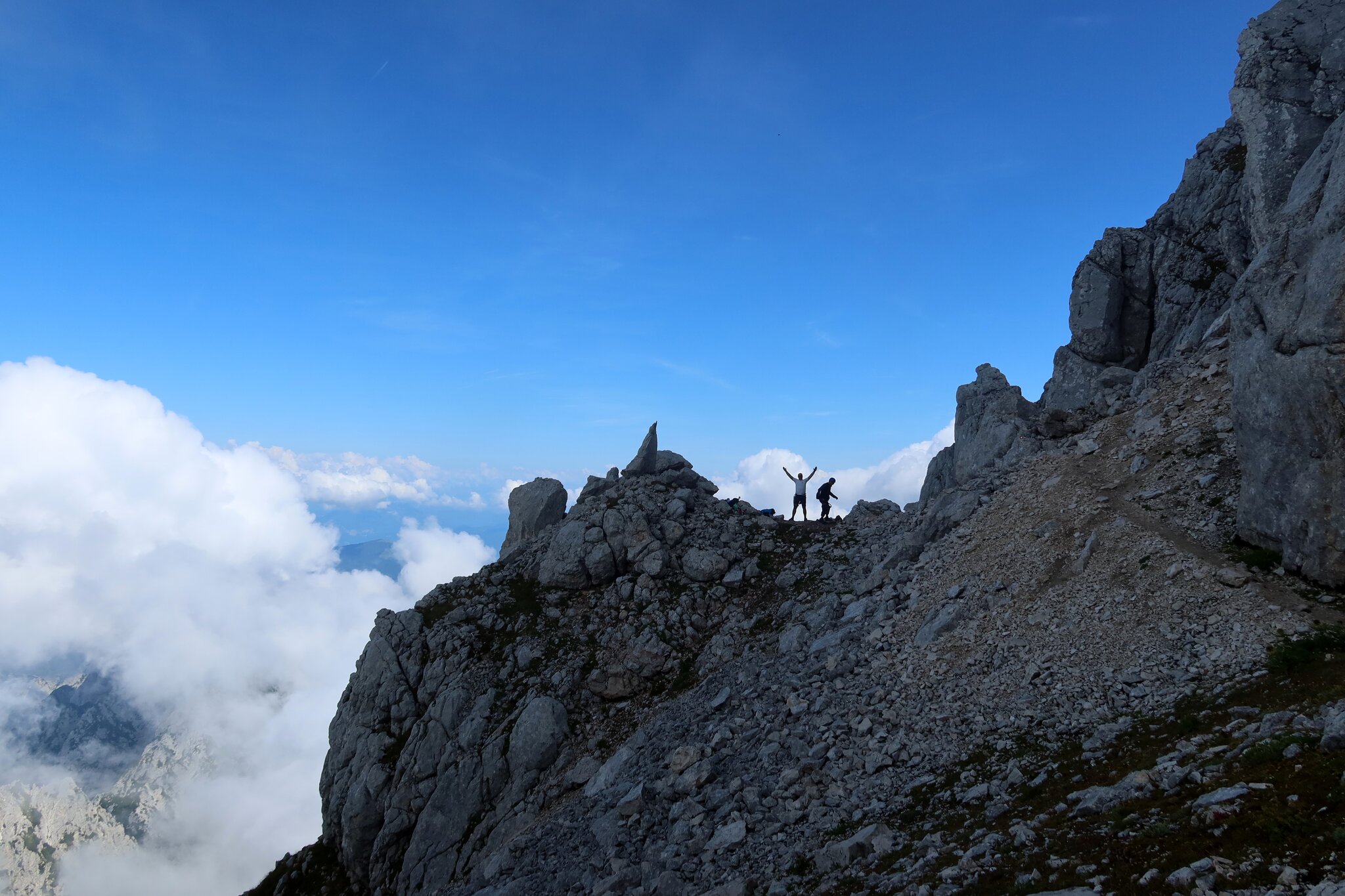 Hallo..wir sind hier oben