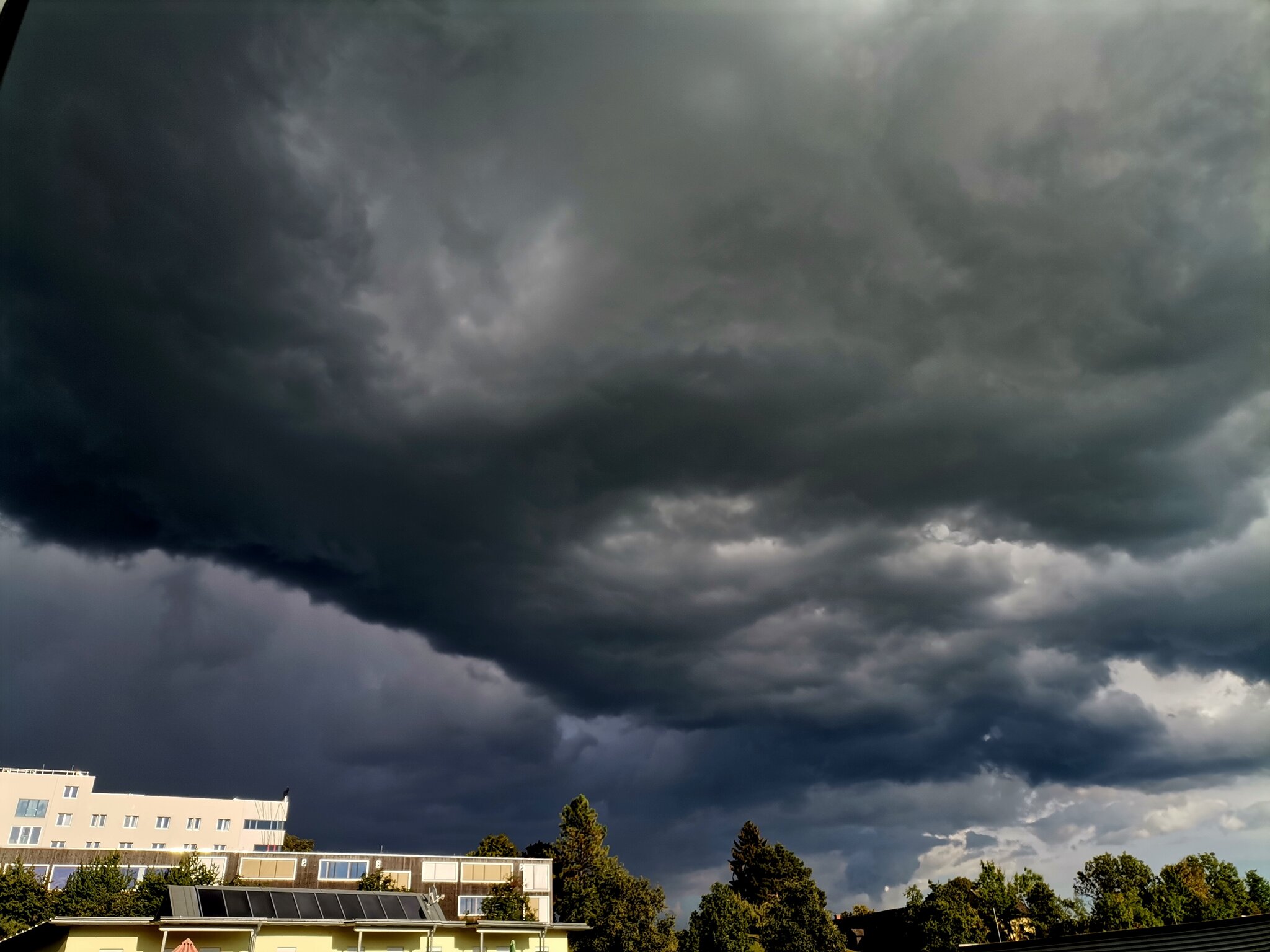 Es schaut nach Gewitter aus oder