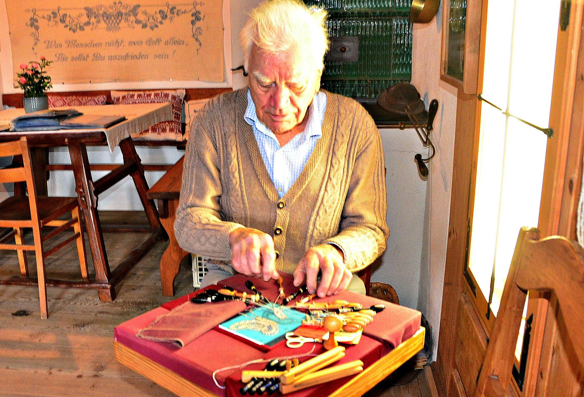 altes Handwerk am Stehrerhof