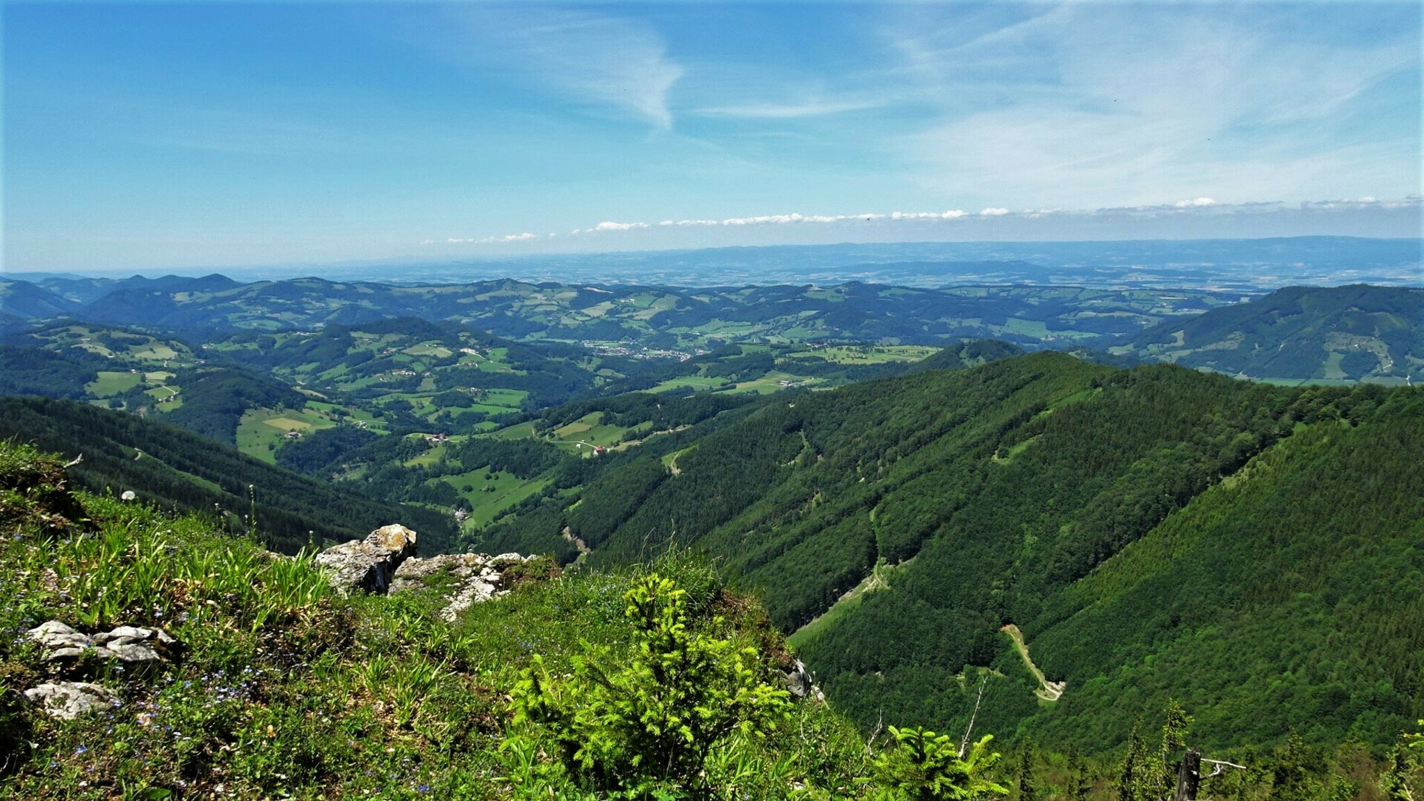 Am Hohenstein - Aufstieg ausgehend von Sois ...