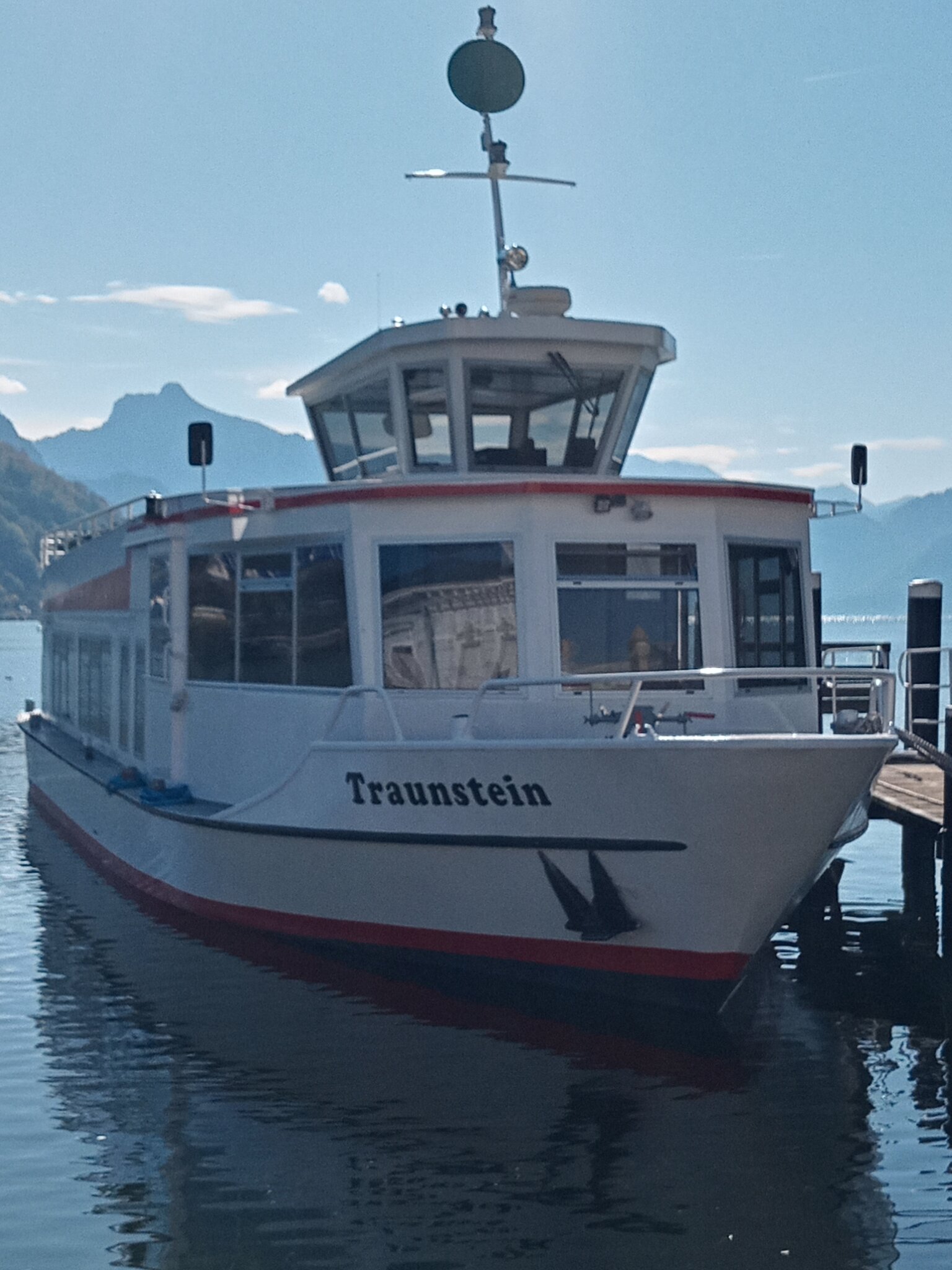 Traunsee Schifffahrt in Gmunden