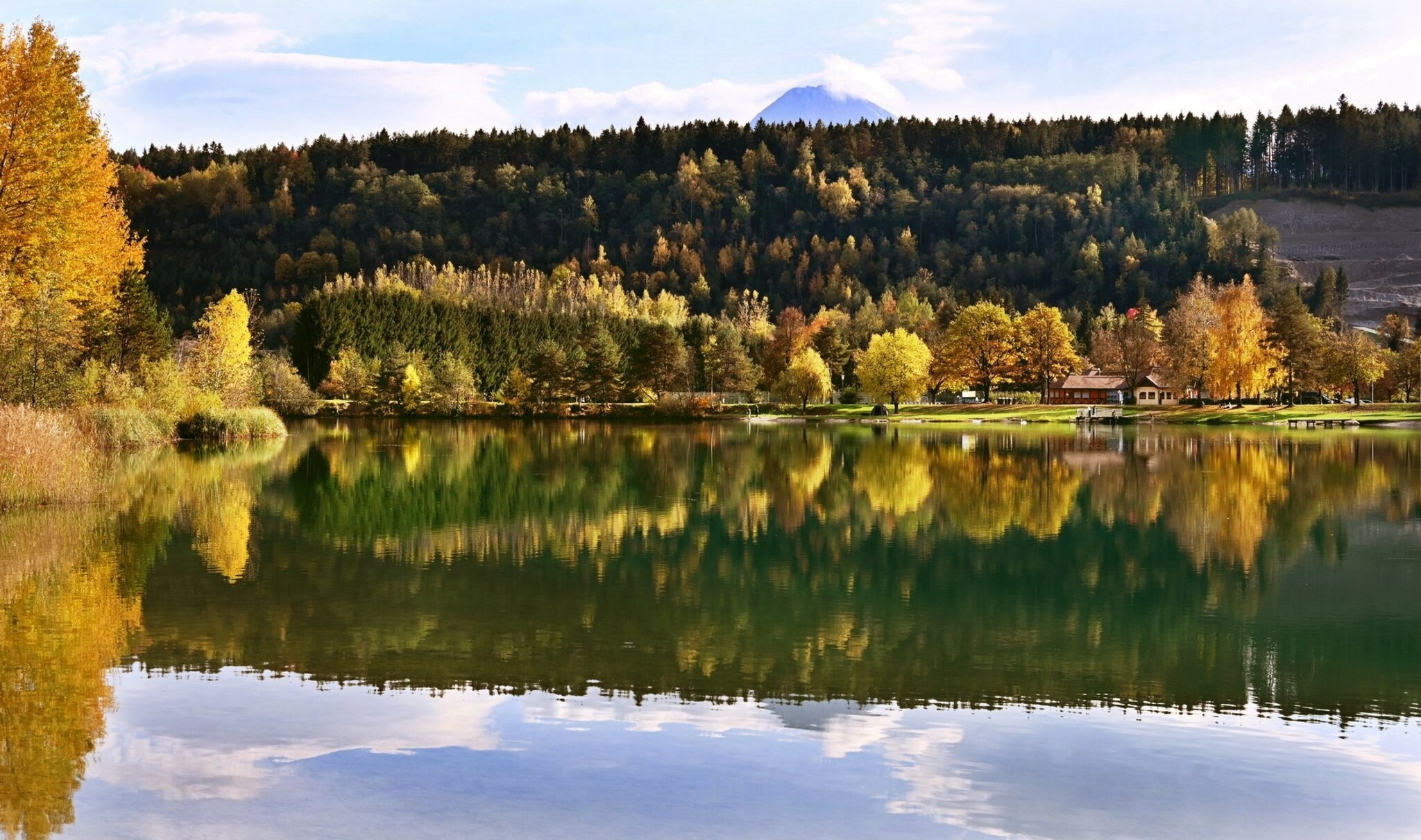 Silbersee im Herbst