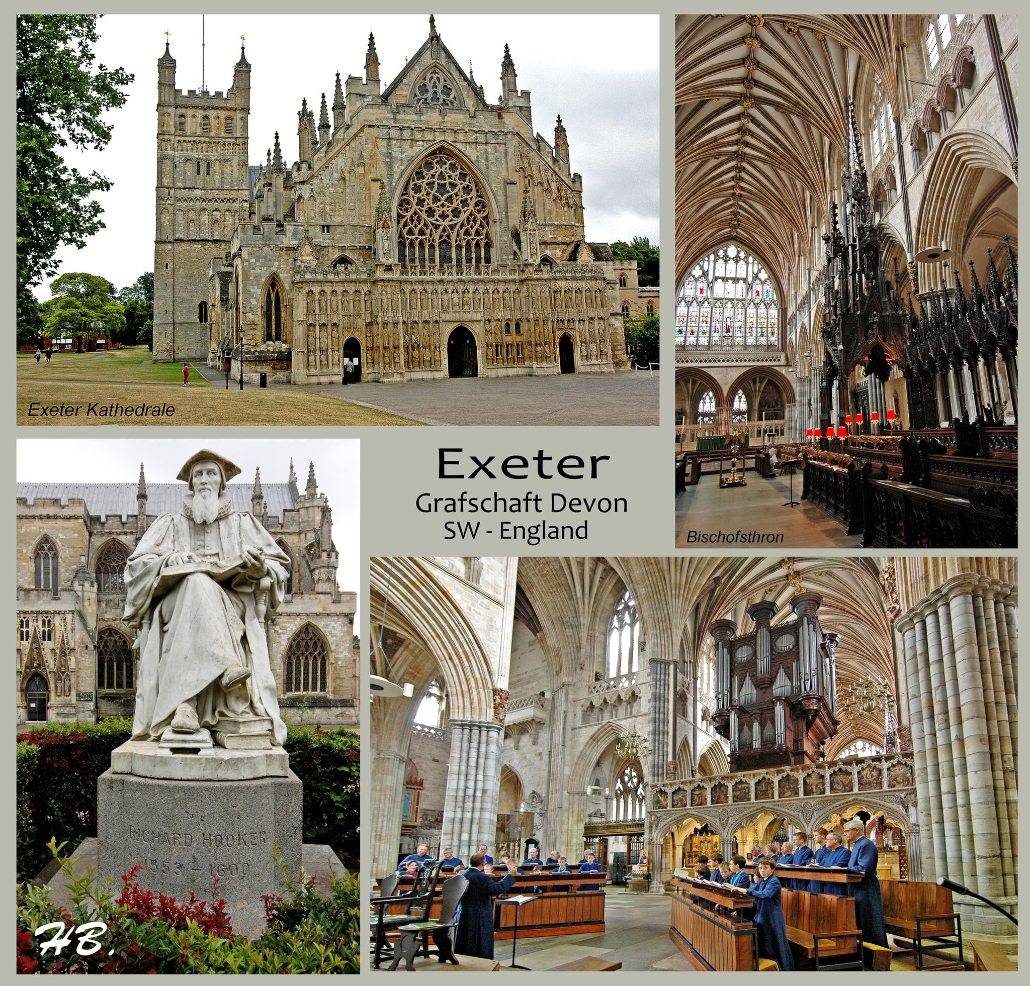 EXETER - Grafschaft Devon, SW - England