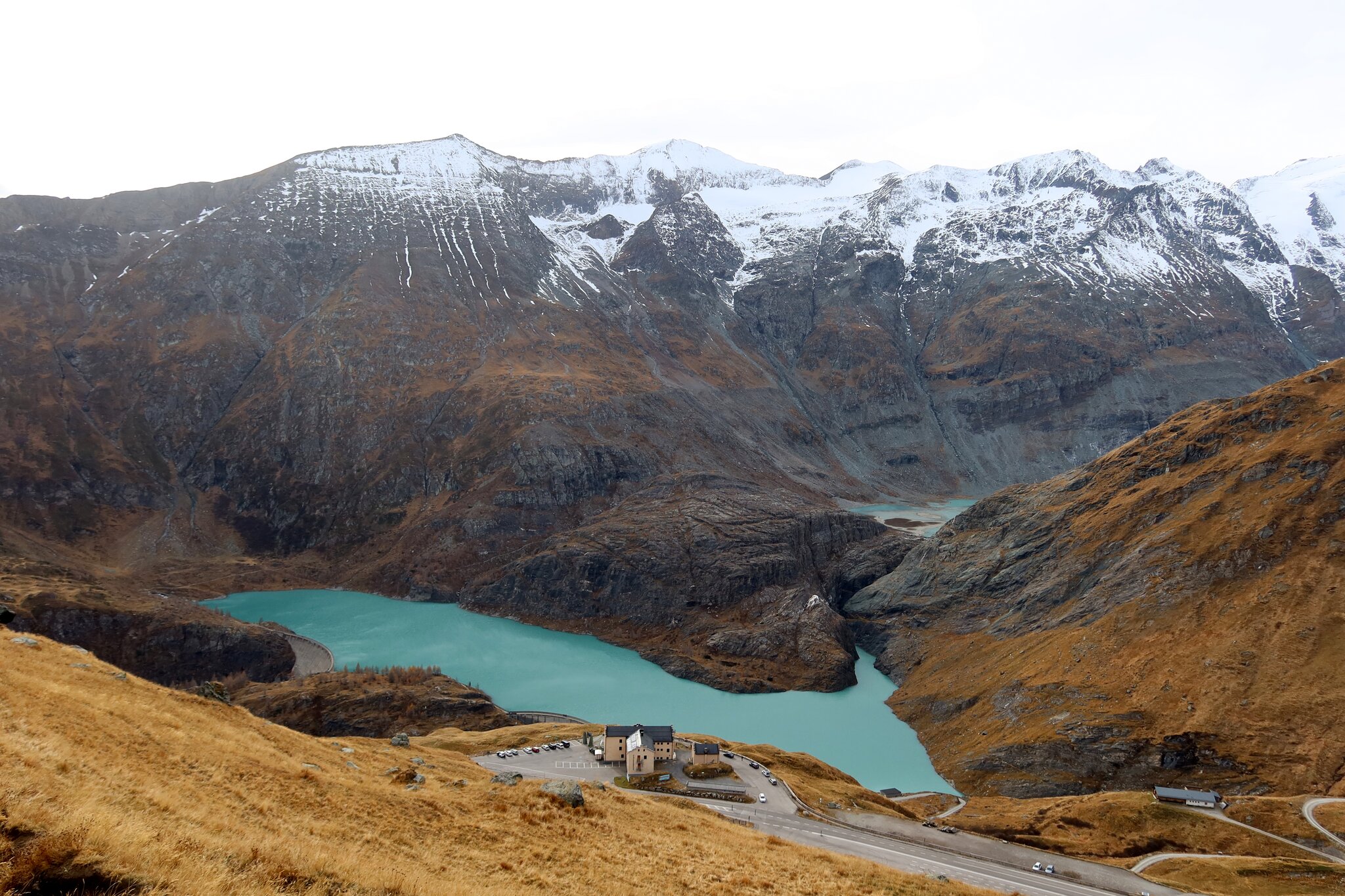 Stausee Margaritze mit Glocknerhaus