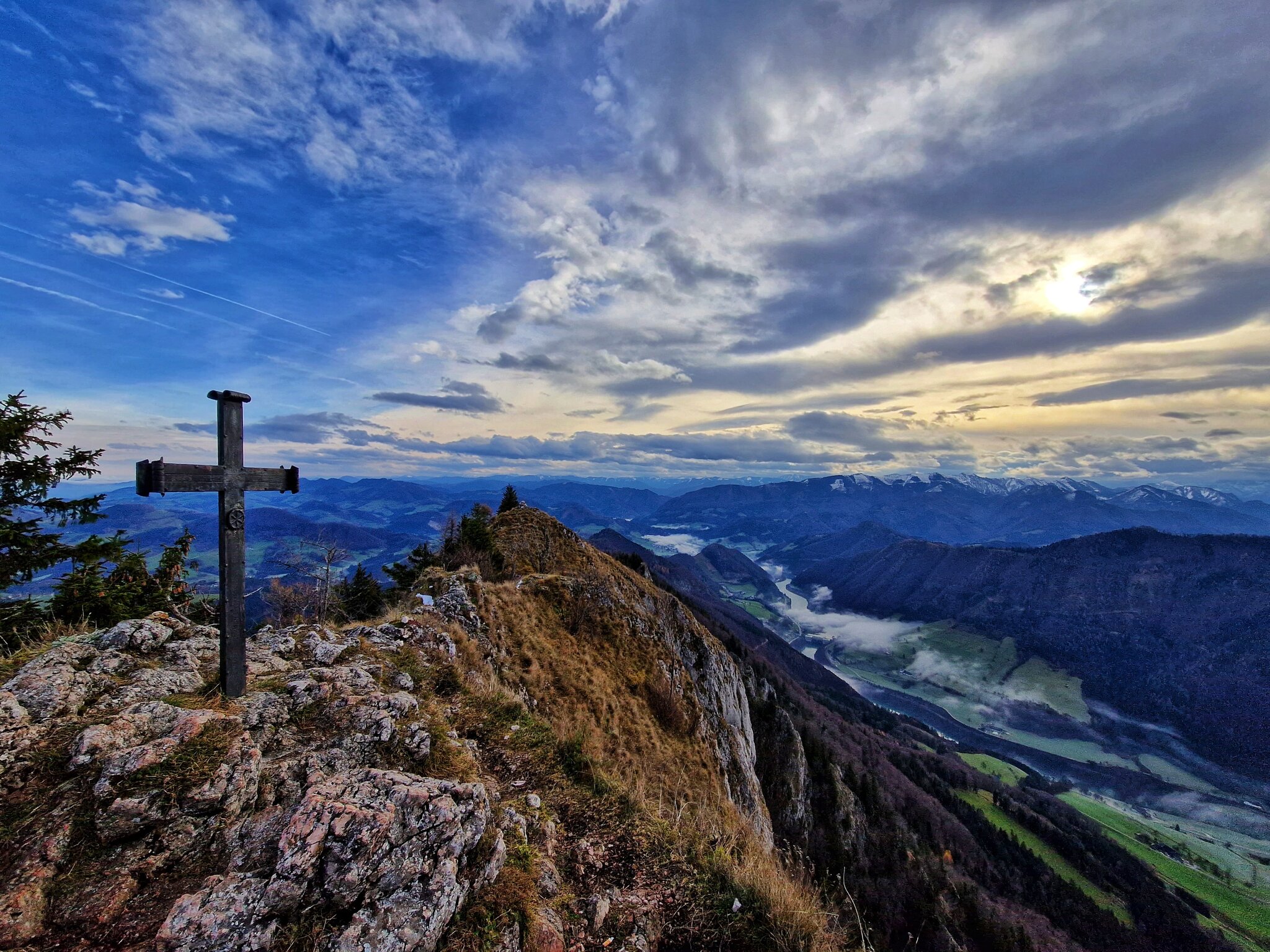 Gipfelkreuz am Schieferstein bei Losenstein/Reichraming