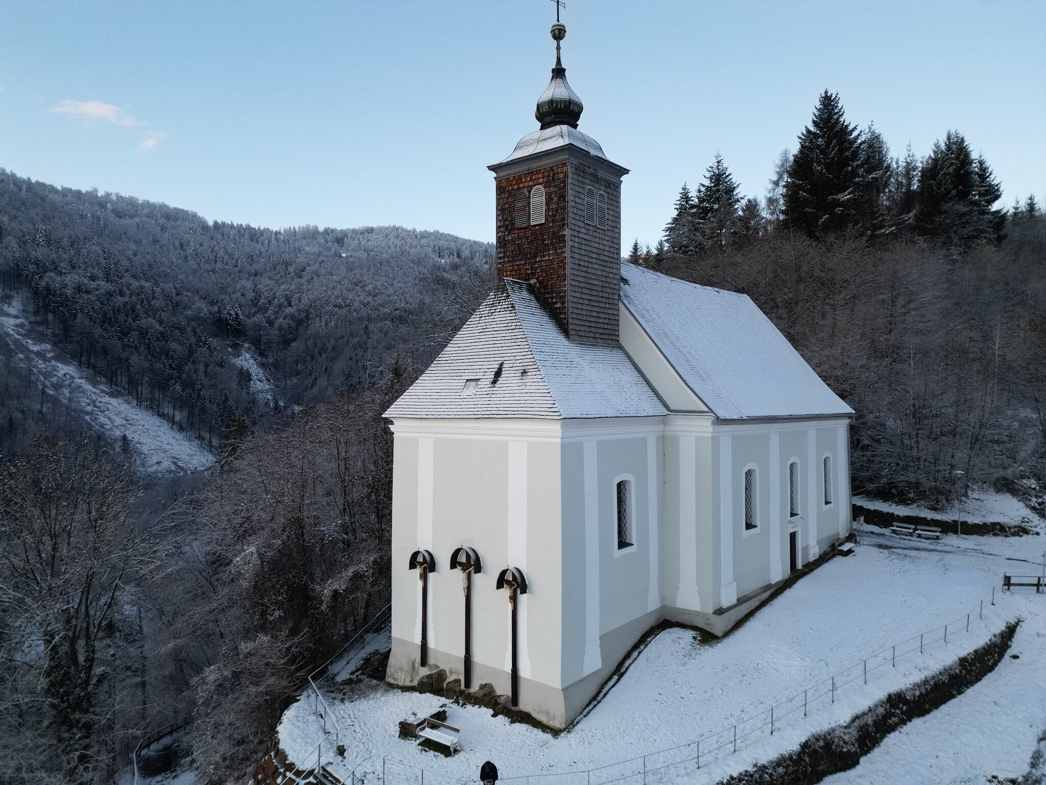 Die Josefikirche von Bad Schwanberg...