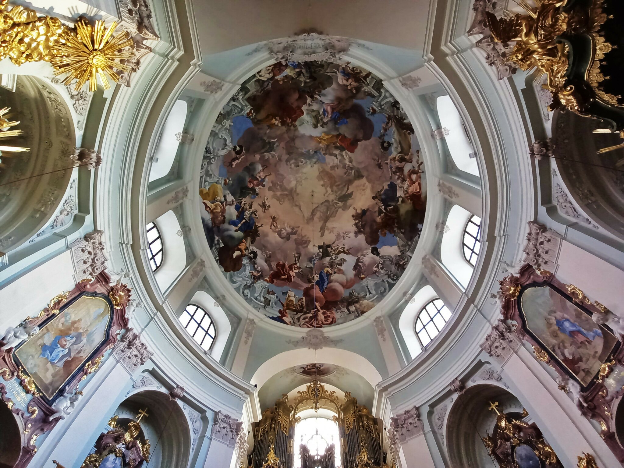 Kuppelfresko - Wallfahrtskirche Hafnerberg