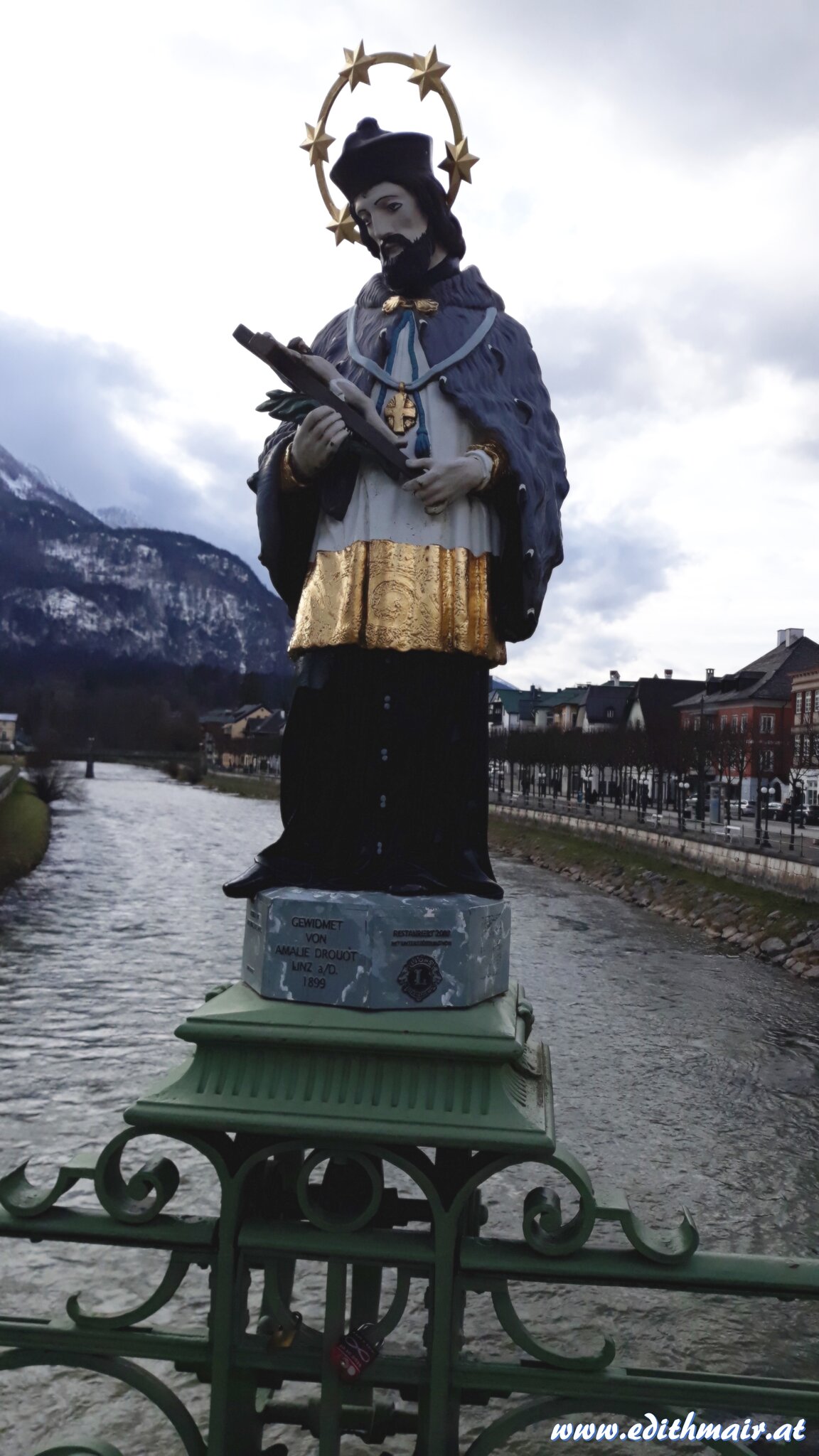 Der Hl. Nepomuk an der Bad Ischler Hauptbrücke