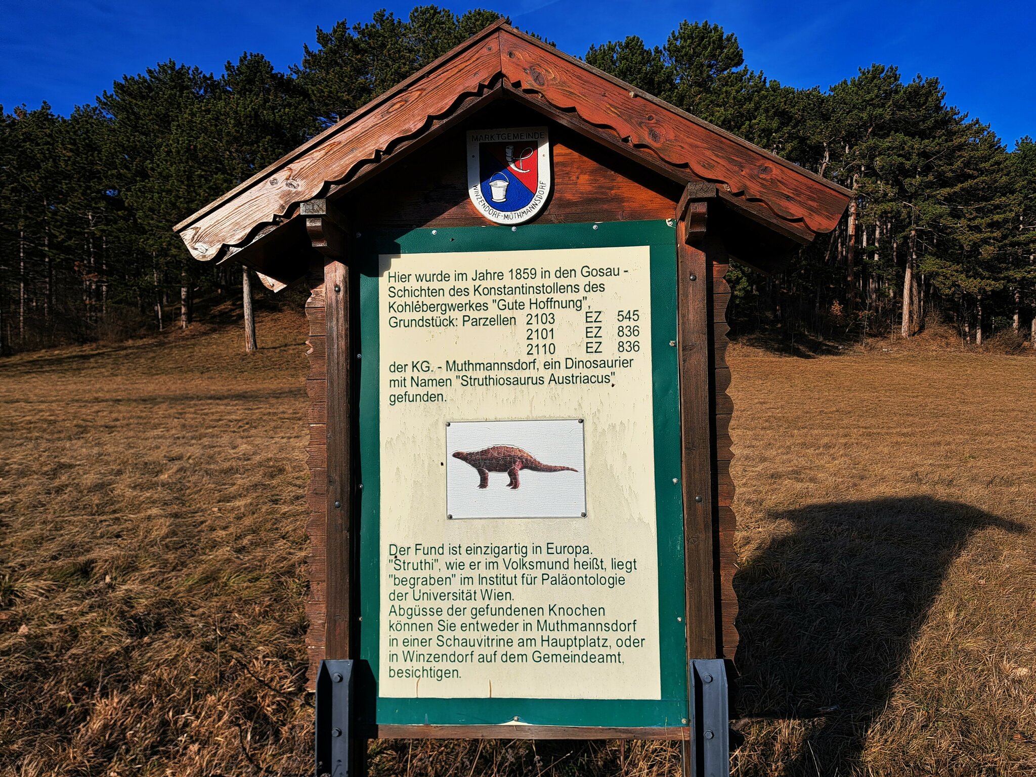 Ausflugstipp: Muthmannsdorf und das kleinste Dinomuseum der Welt ...