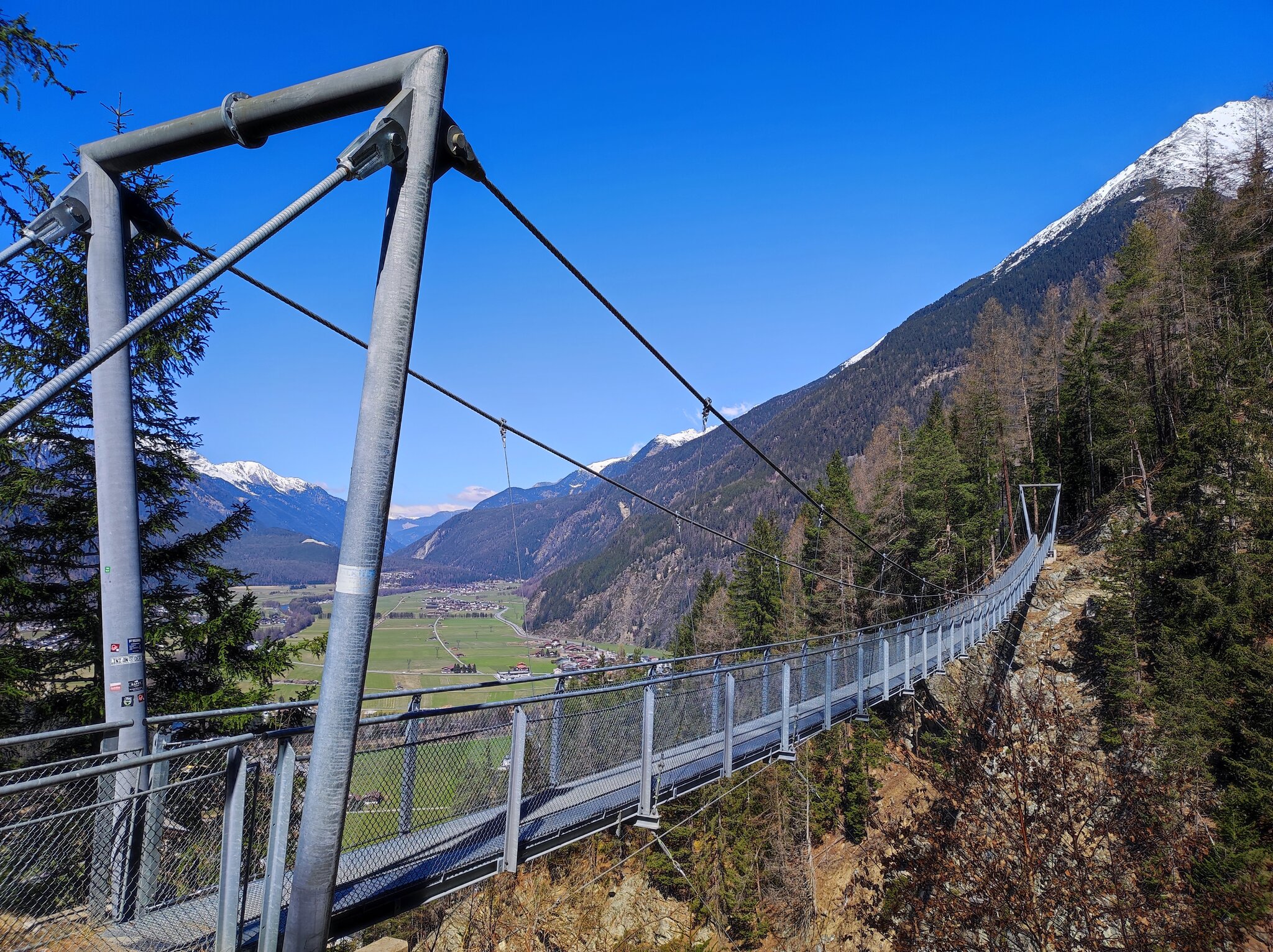 Hängebrücke Längenfeld Ötztal ️