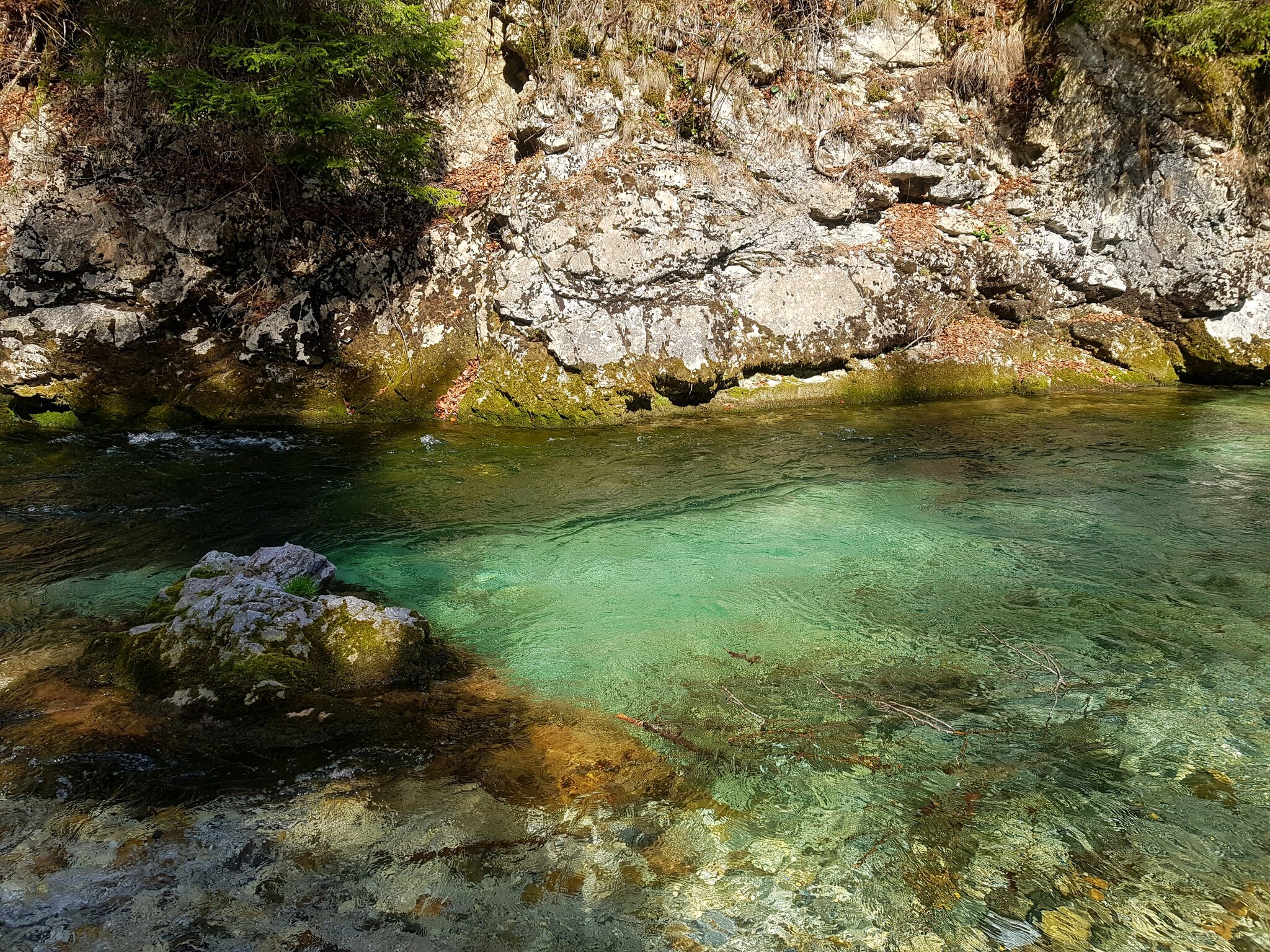 Die Slizza-Schlucht in Tarvis