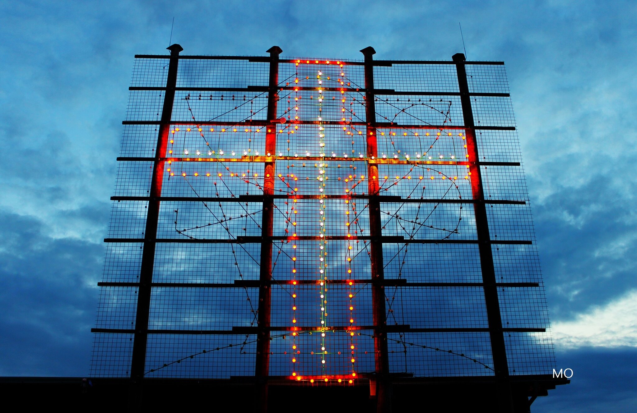 Osterkreuz hoaz`n - Laasen in der Gemeinde Tieschen - Südoststeiermark