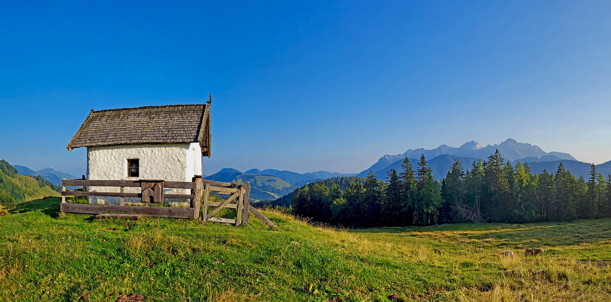 Stille auf der Grießner Alm