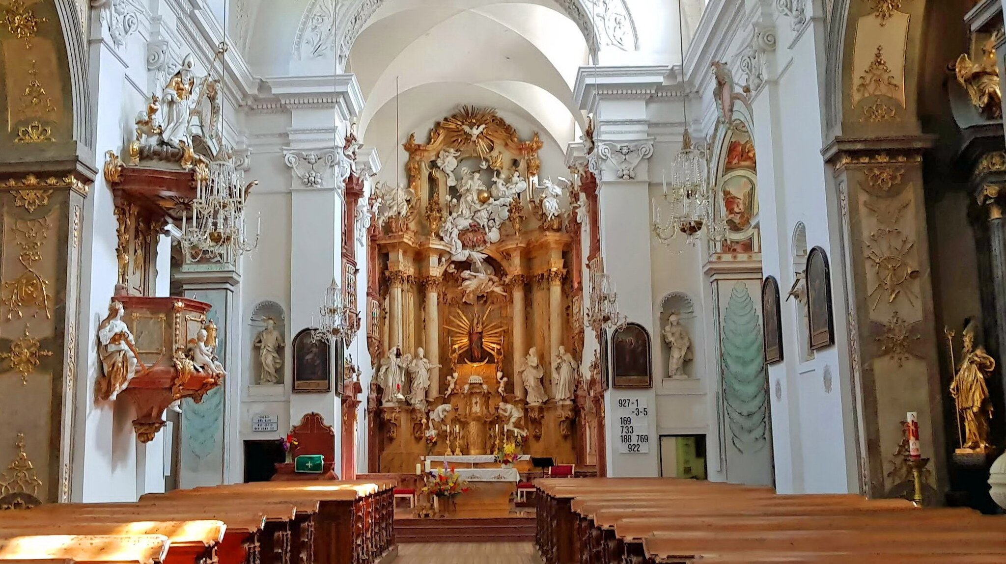 Wallfahrtskirche Maria Brunn. Der Legende nach der älteste unter den ...