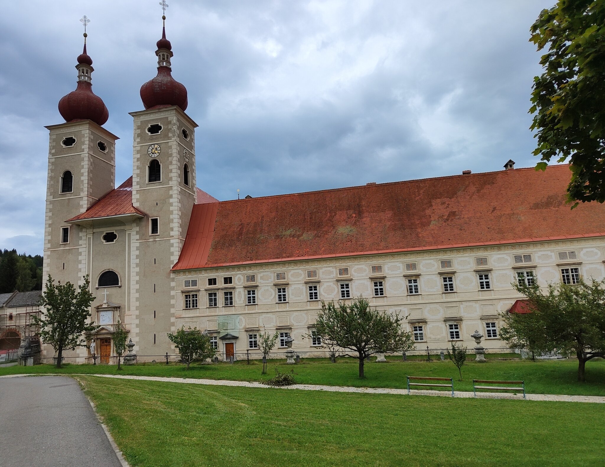 Das Benediktinerstift St.Lambrecht...