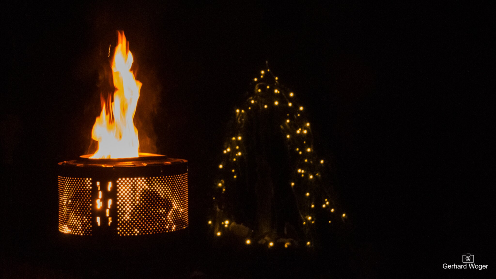 Lichtzauber im Garten!