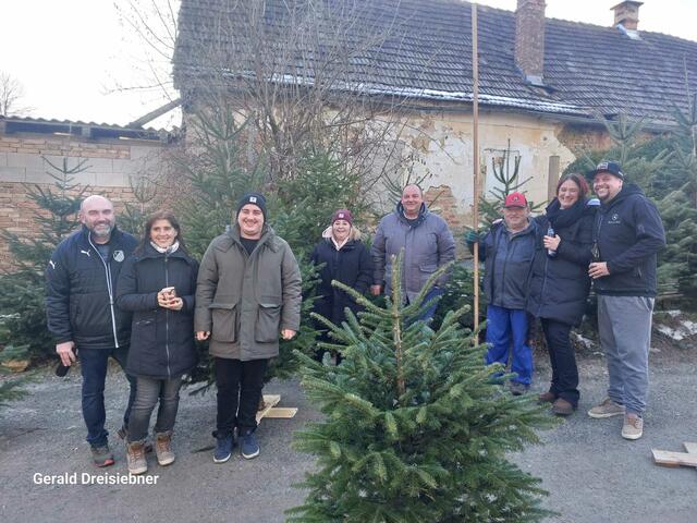 Christbaumkauf in Albersdorf
