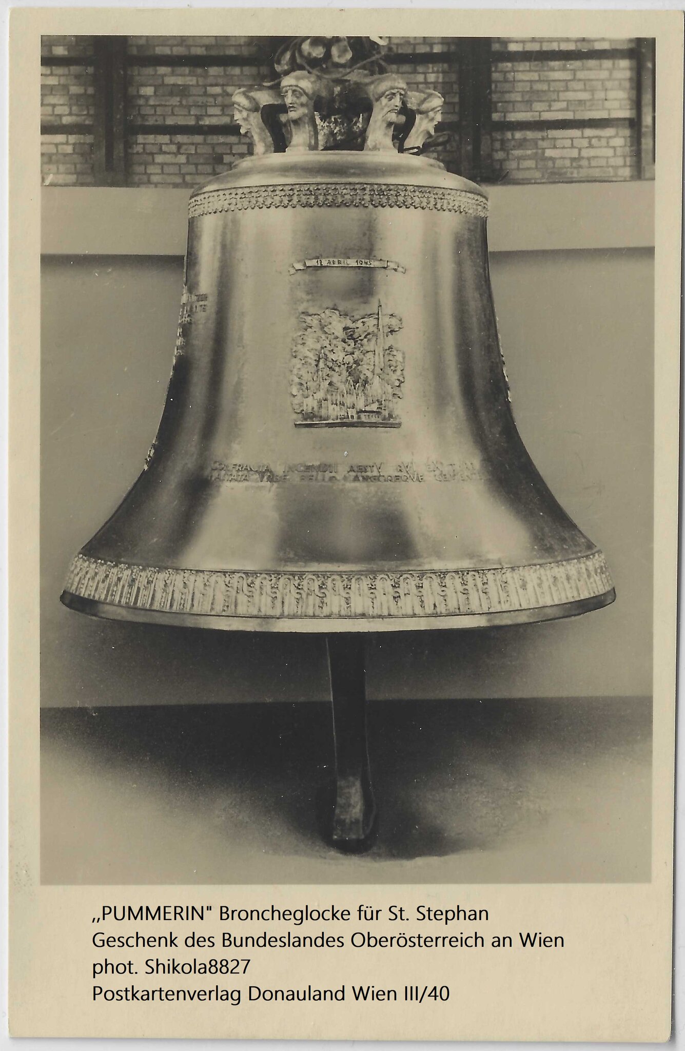 Pummerin - Glocke für den Stephansdom in Wien!