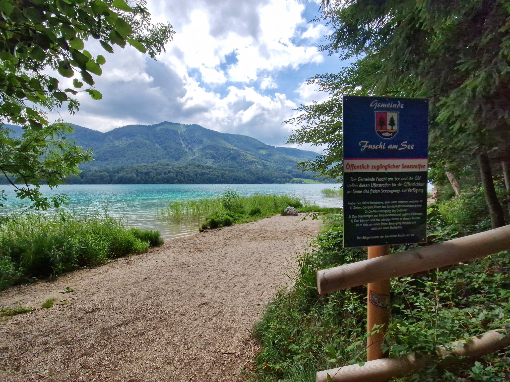 Rundweg Blicke vom Fuschlsee