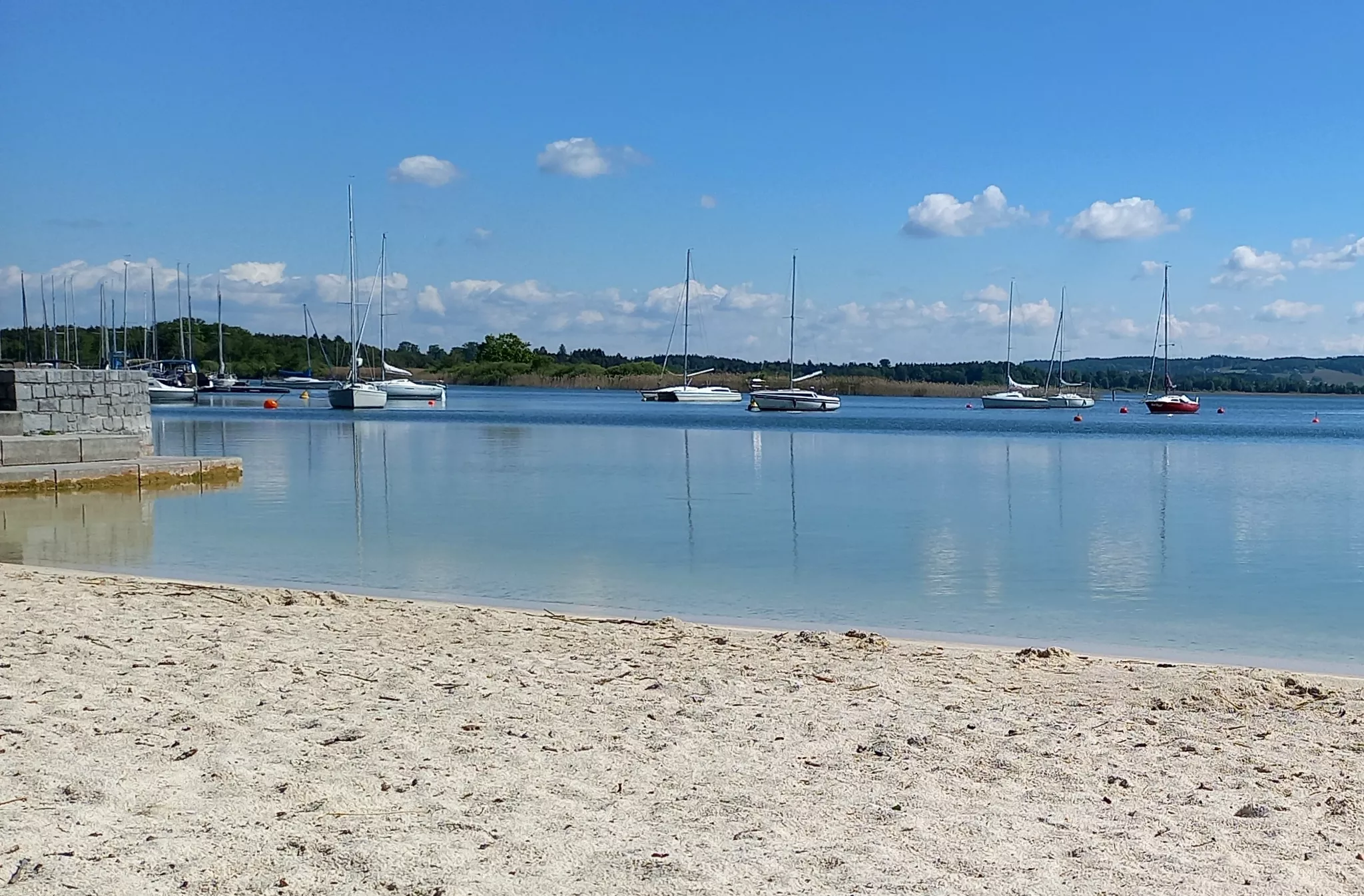 Wo ist dieser schöne Sandstrand?