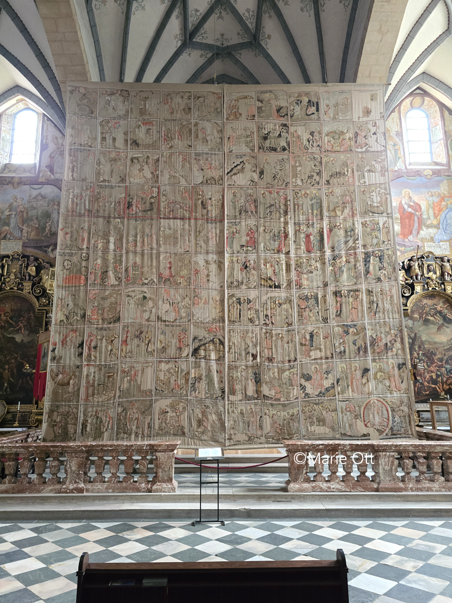 Fastentuch im Dom zu Gurk - Kärnten!