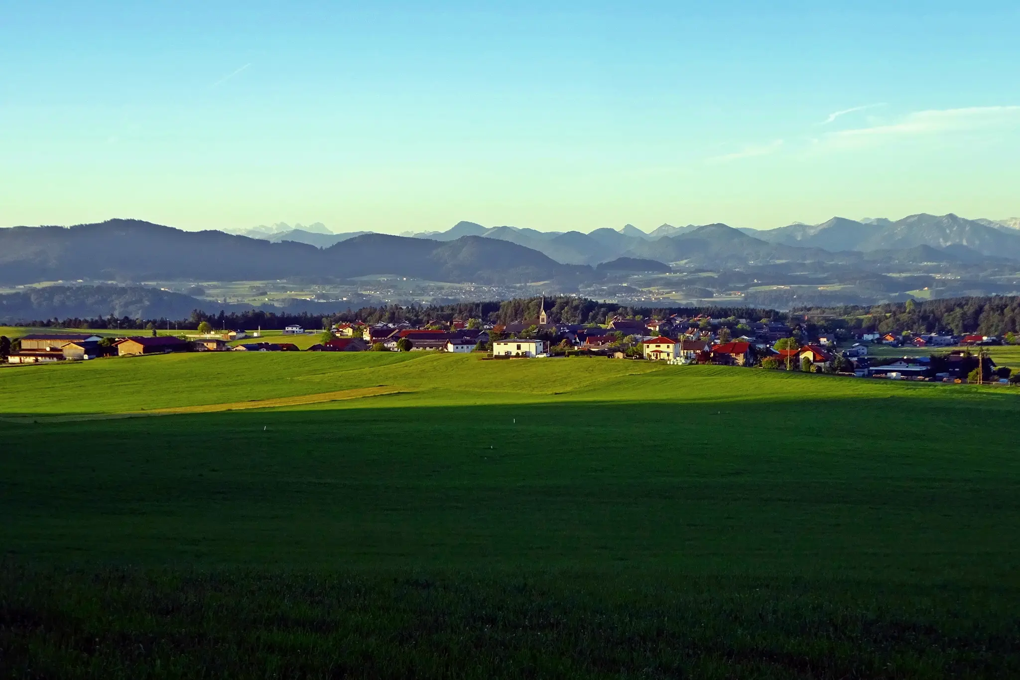 Blick auf Schleedorf...