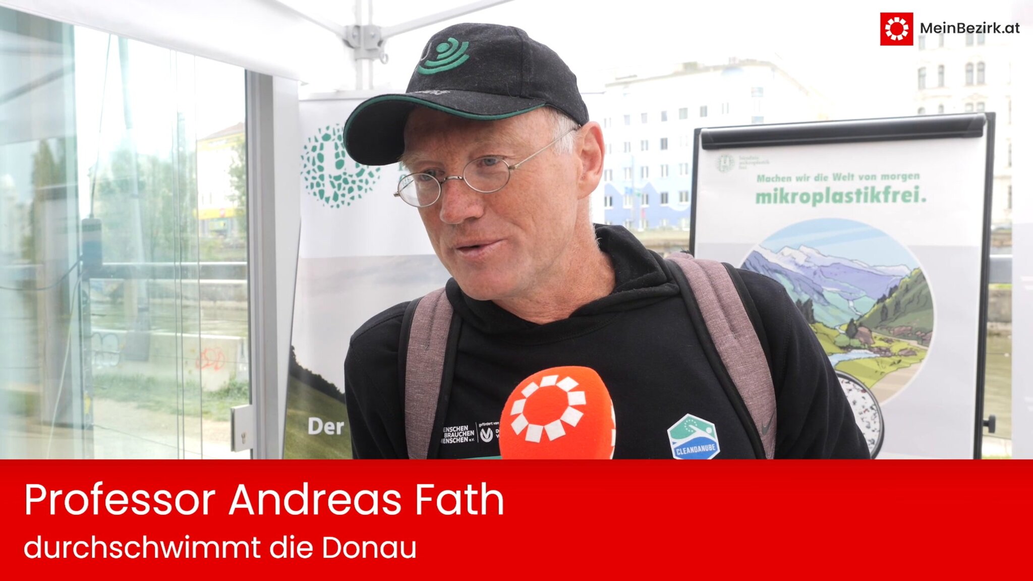 Gegen Mikroplastik: cleandanube – Professor Fath schwimmt durch ...
