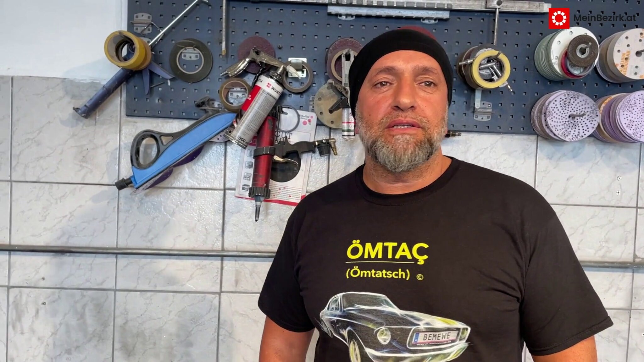 Stand up Comedian Jack Nuri: In dieser Ottakringer Werkstatt läuft der ...