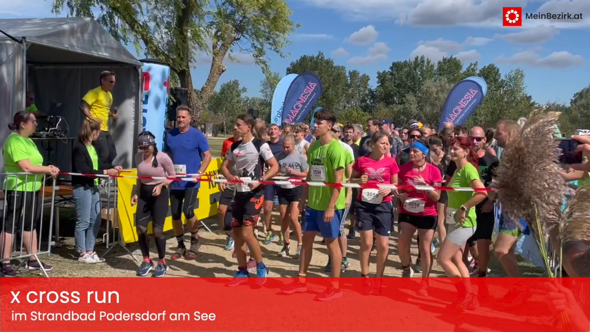 Fun beim x cross run am See: In Podersdorf hieß es wieder "3, 2, 1, Run ...