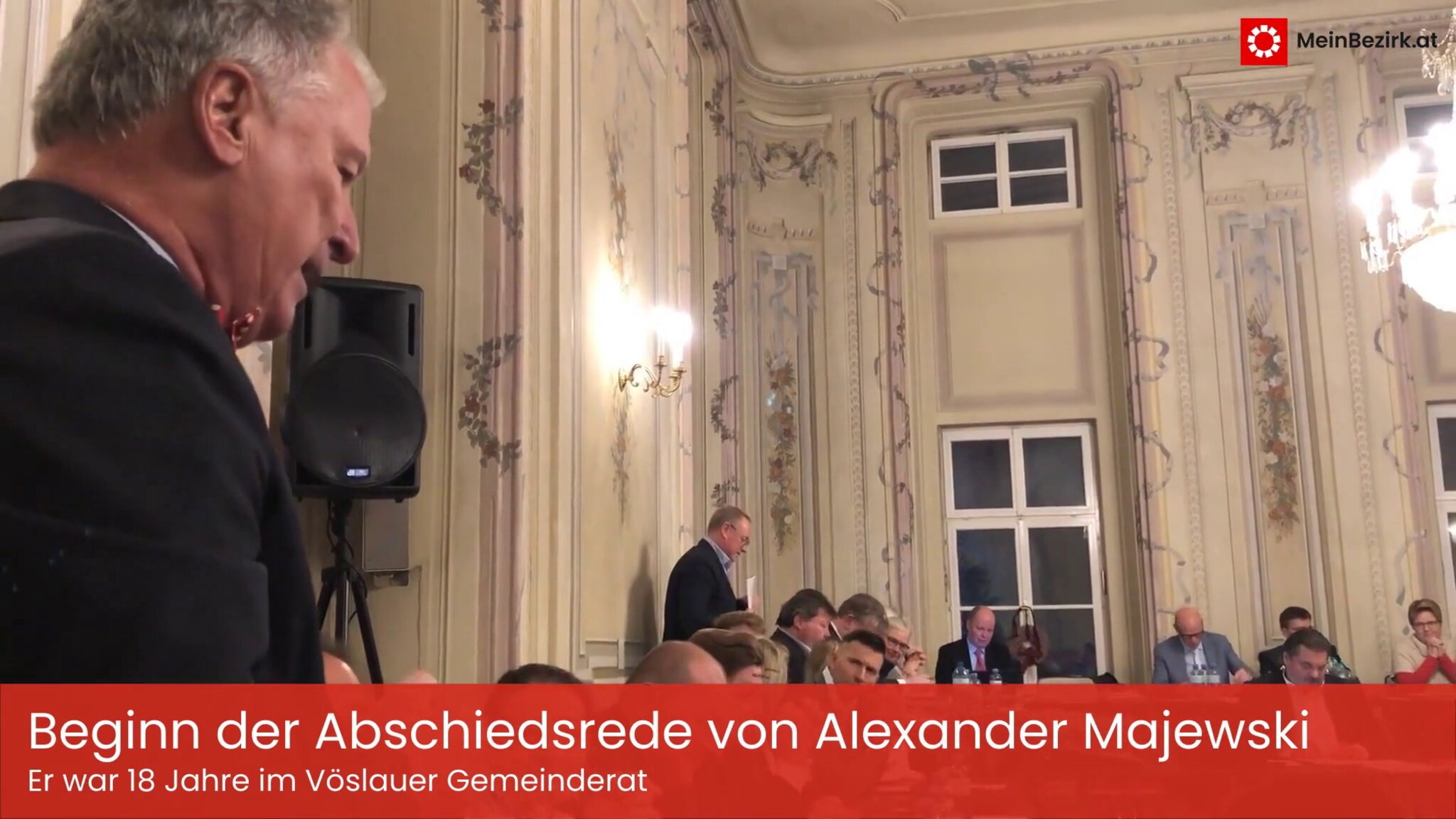 Alexander Majewski hielt Abschiedsrede - Baden