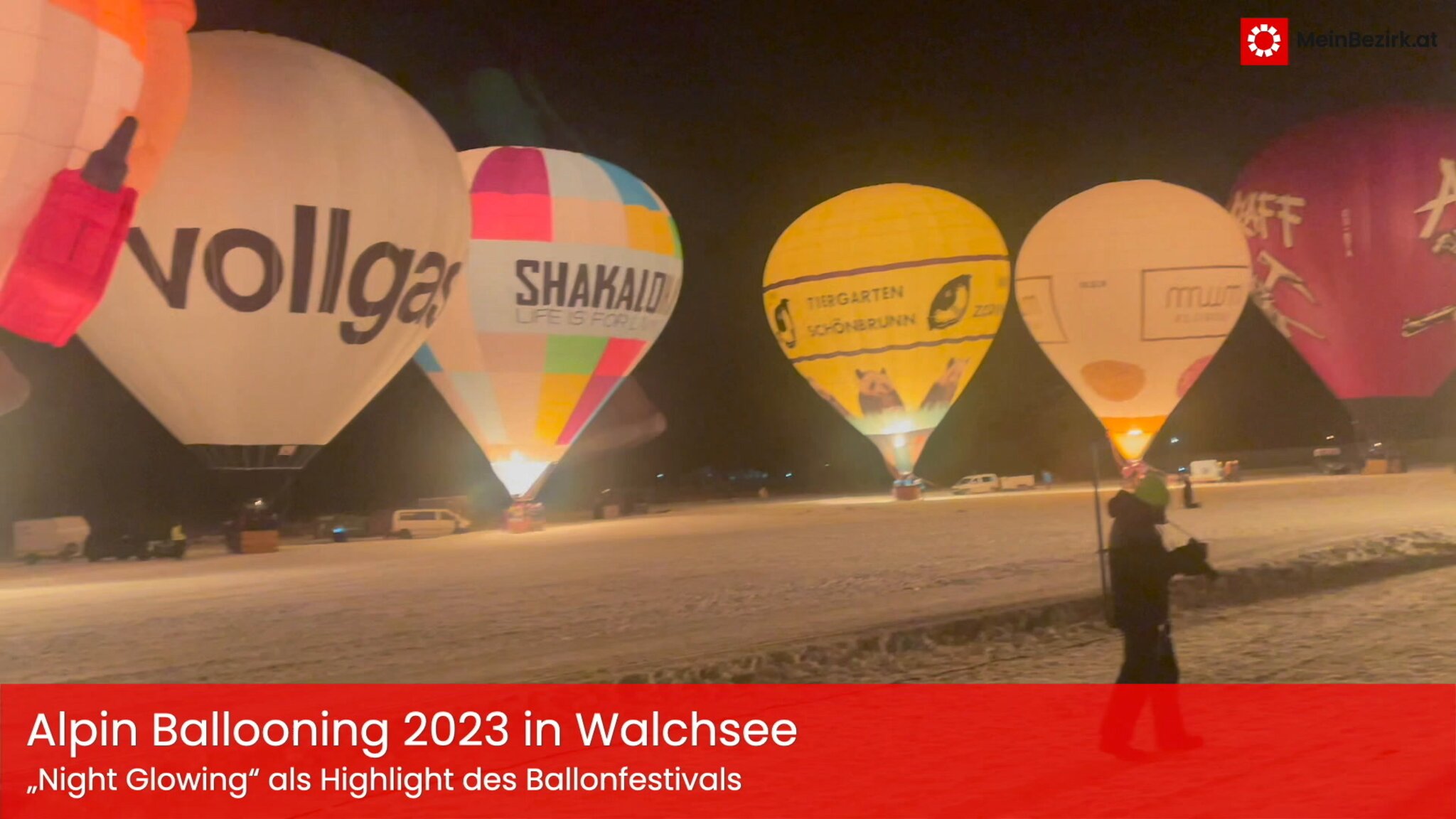 Alpin Ballooning: Ballonfestival im Kaiserwinkl mit "leuchtender Nacht" - Kufstein