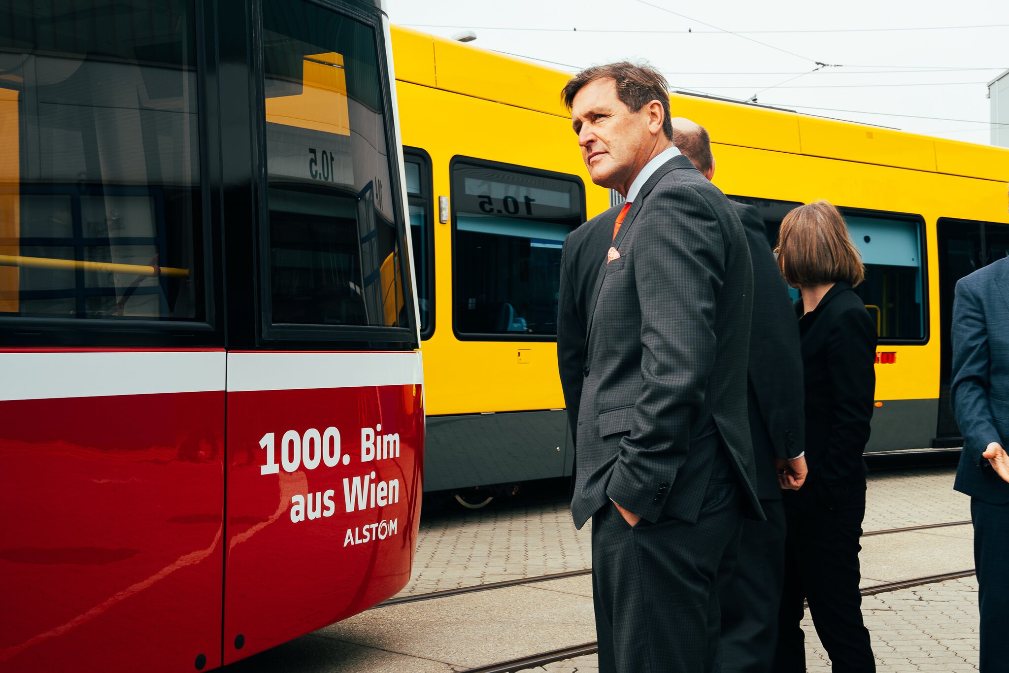 Hergestellt in Wien: Alstom-Werk feiert seine 1000. Straßenbahn ...