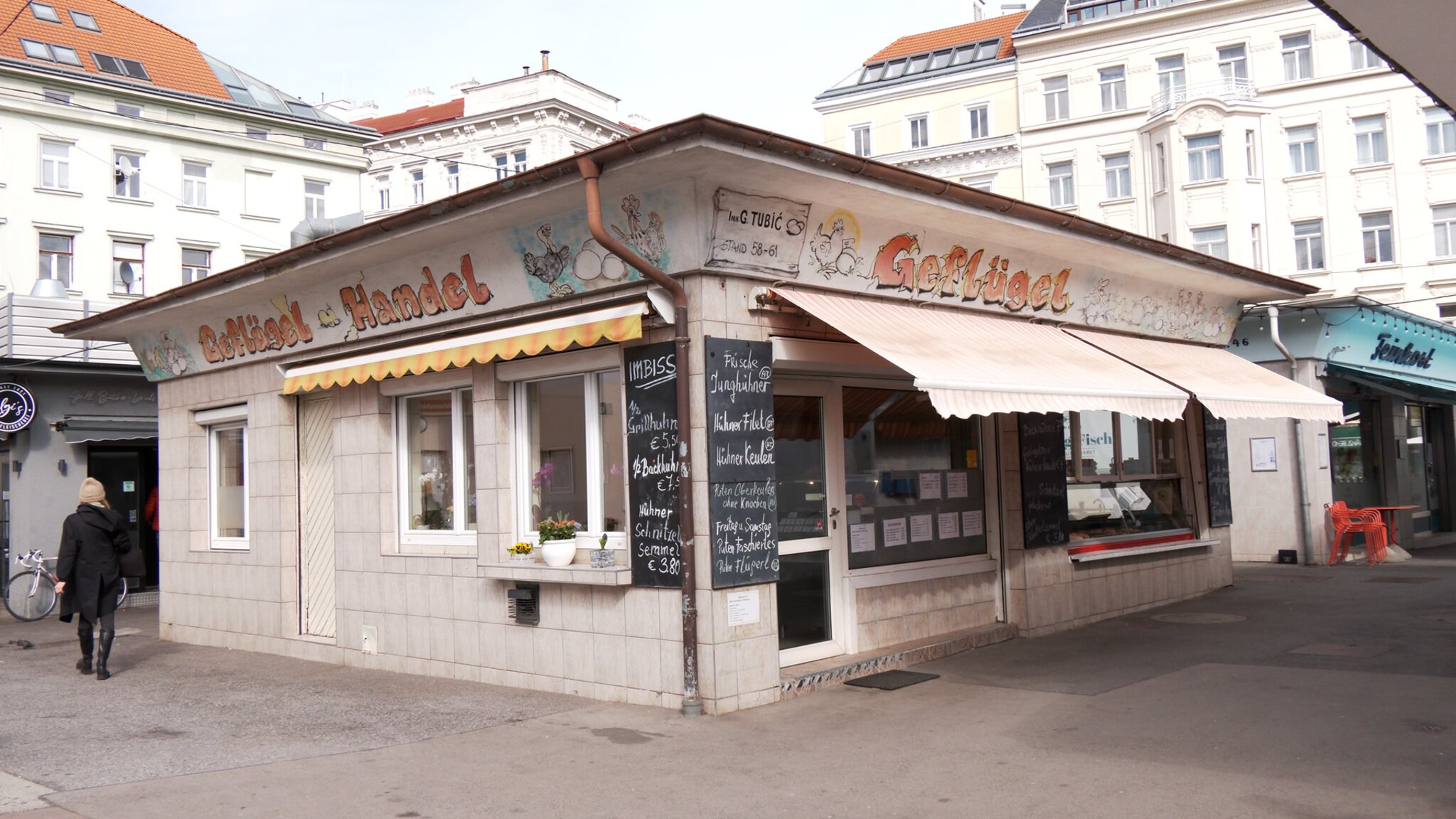 Karmelitermarkt: Geflügel Tubic als Traditionsmarktstand ausgezeichnet ...