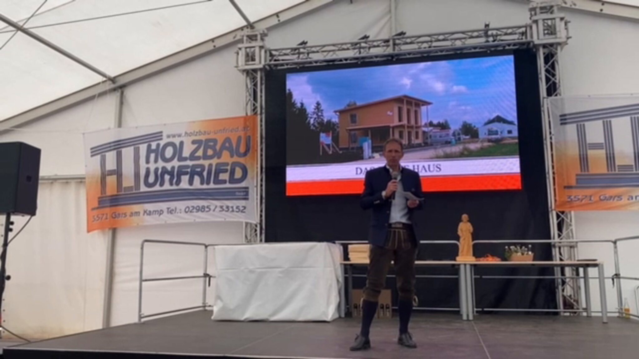 Gars am Kamp: Firmenfest: 20 Jahre Holzbau Unfried in Gars - Horn