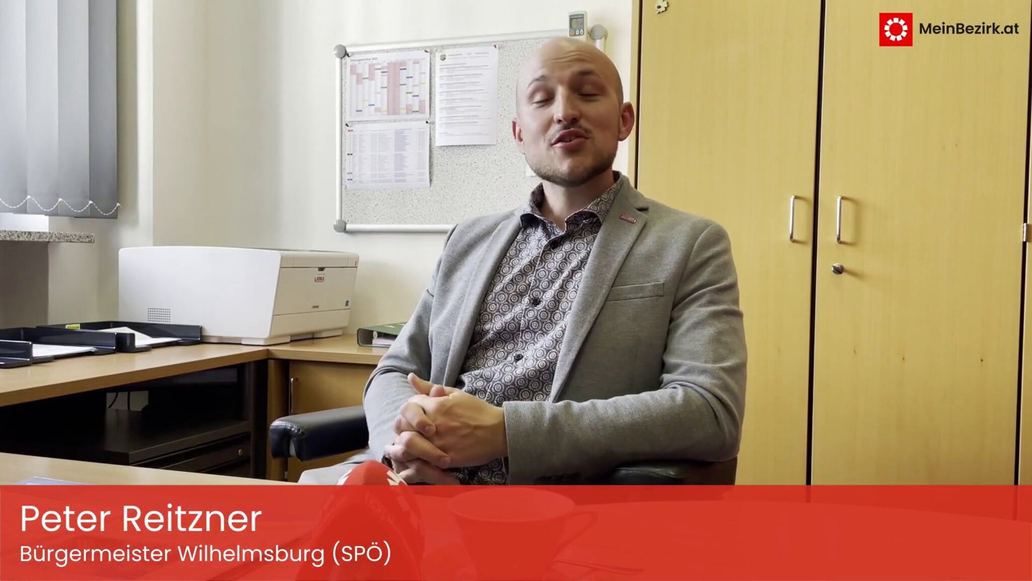 Wilhelmsburg: Neuer Bürgermeister Peter Reitzner stellt sich vor - St ...