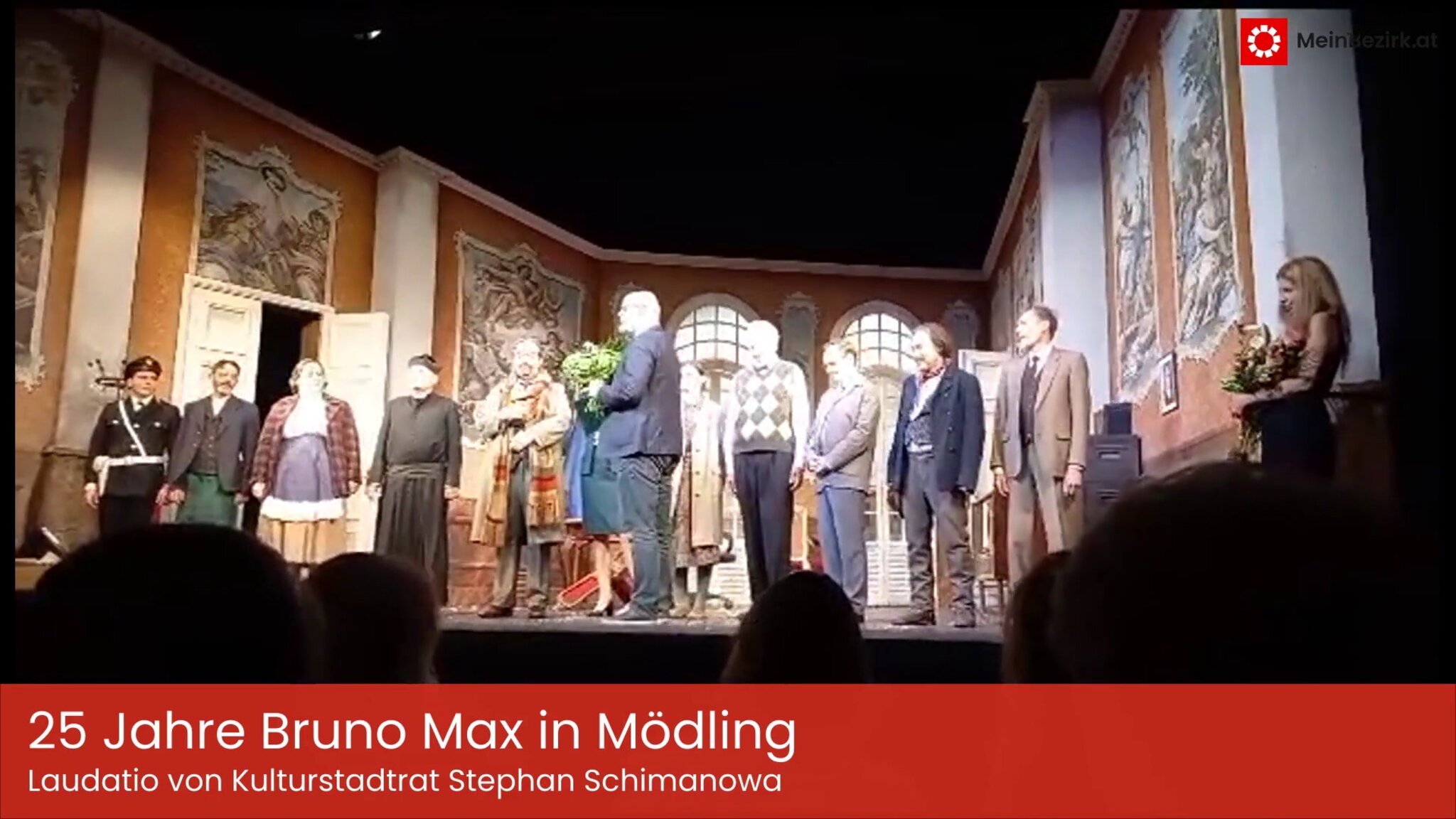 25 Jahre Intendant am Stadttheater Mödling: Bruno Max feiert mit der ...