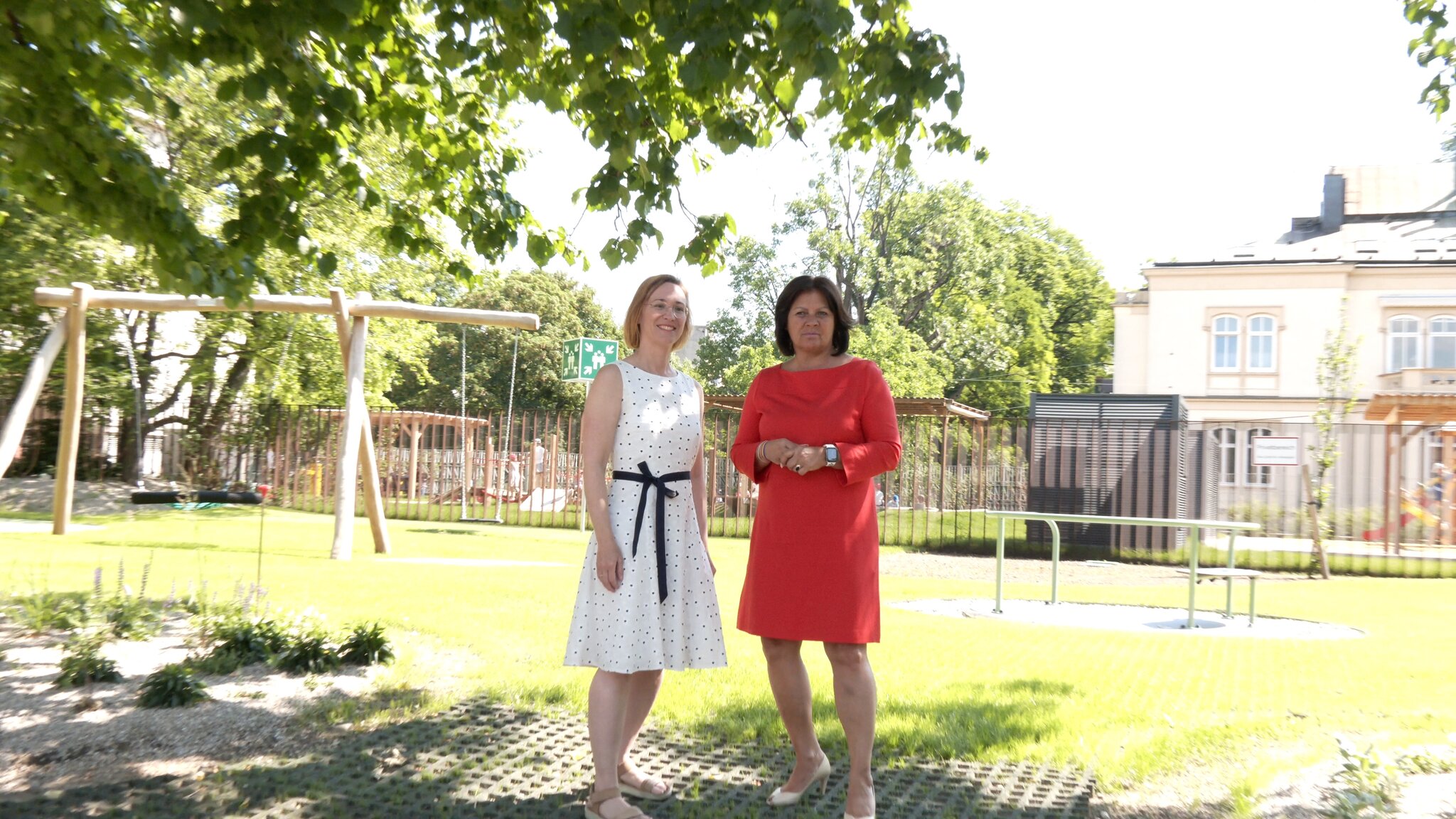 Wieden: Der neue Anton-Benya-Park öffnet bald wieder seine Tore - Wieden