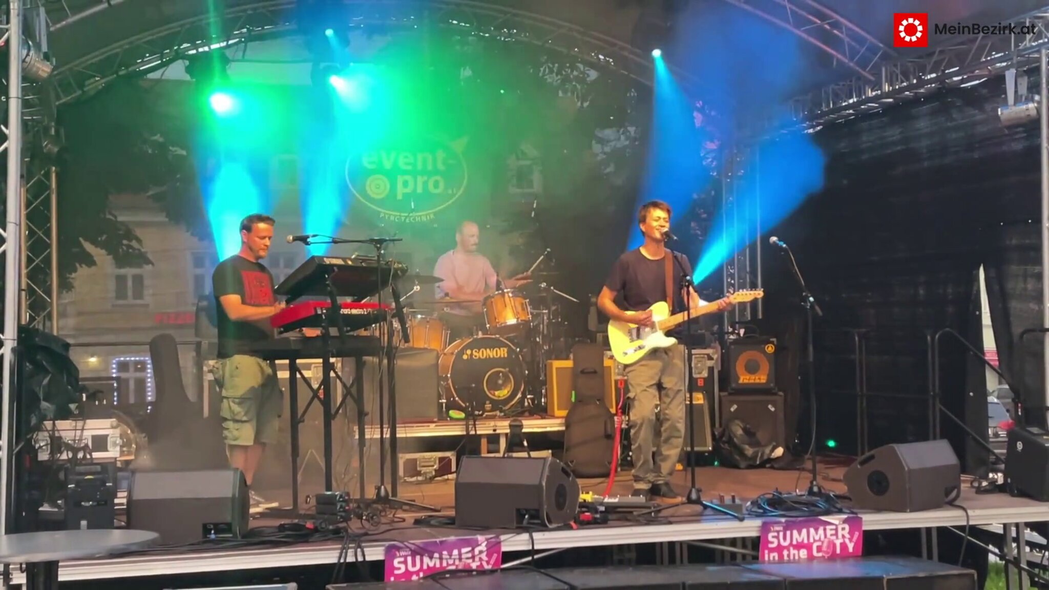Summer in the City: Nach dem Regen kam der Funk auf den Hauptplatz - Weiz