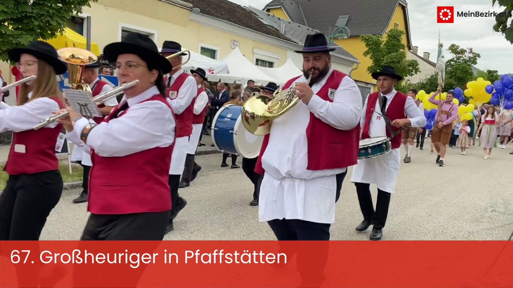 Pfaffstätten: Beim Großheurigen feiern Bundeskanzler und ...