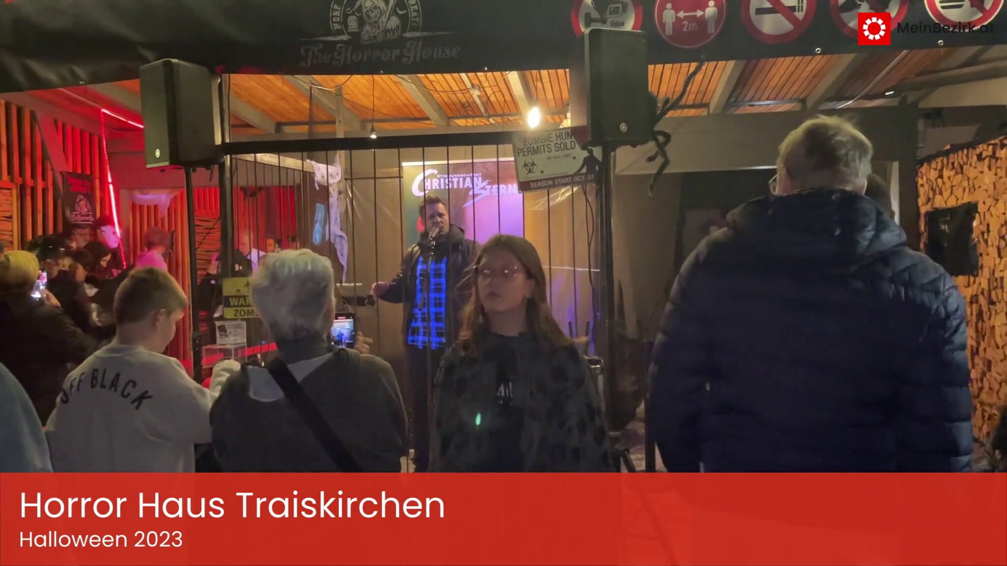 Halloween 2023 in Traiskirchen: Im Horror Haus war die Hölle los - Baden