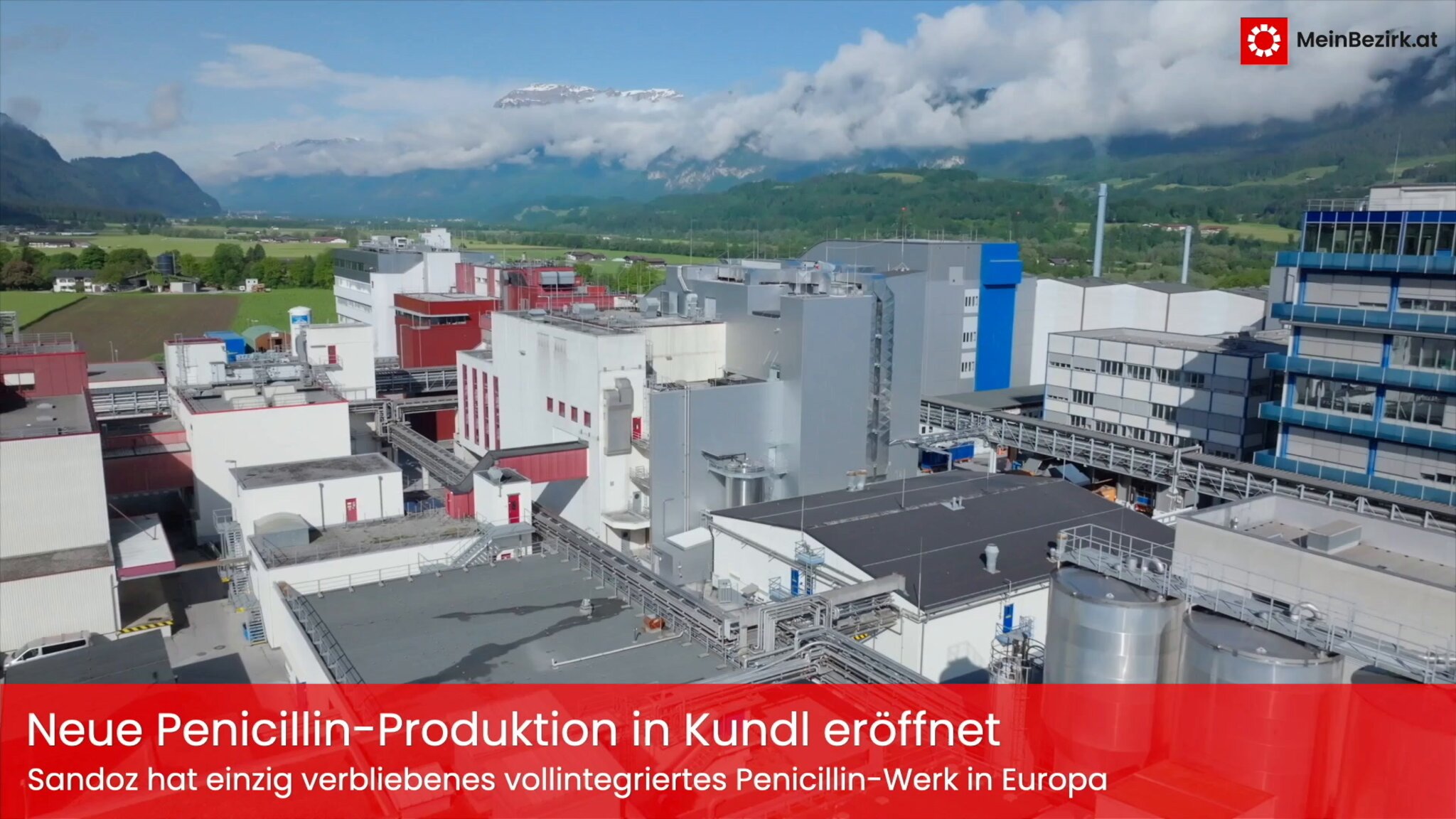 Antibiotika: Sandoz eröffnet neue Penicillin-Produktion in Kundl - Kufstein