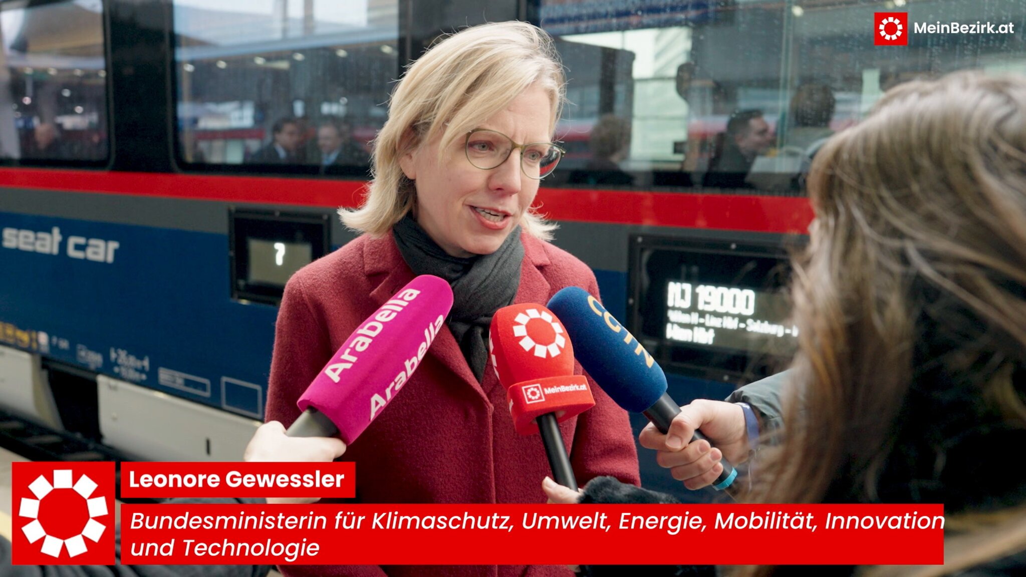 Österreich-Rundfahrt: Premiere des ÖBB Nightjets der neuen Generation