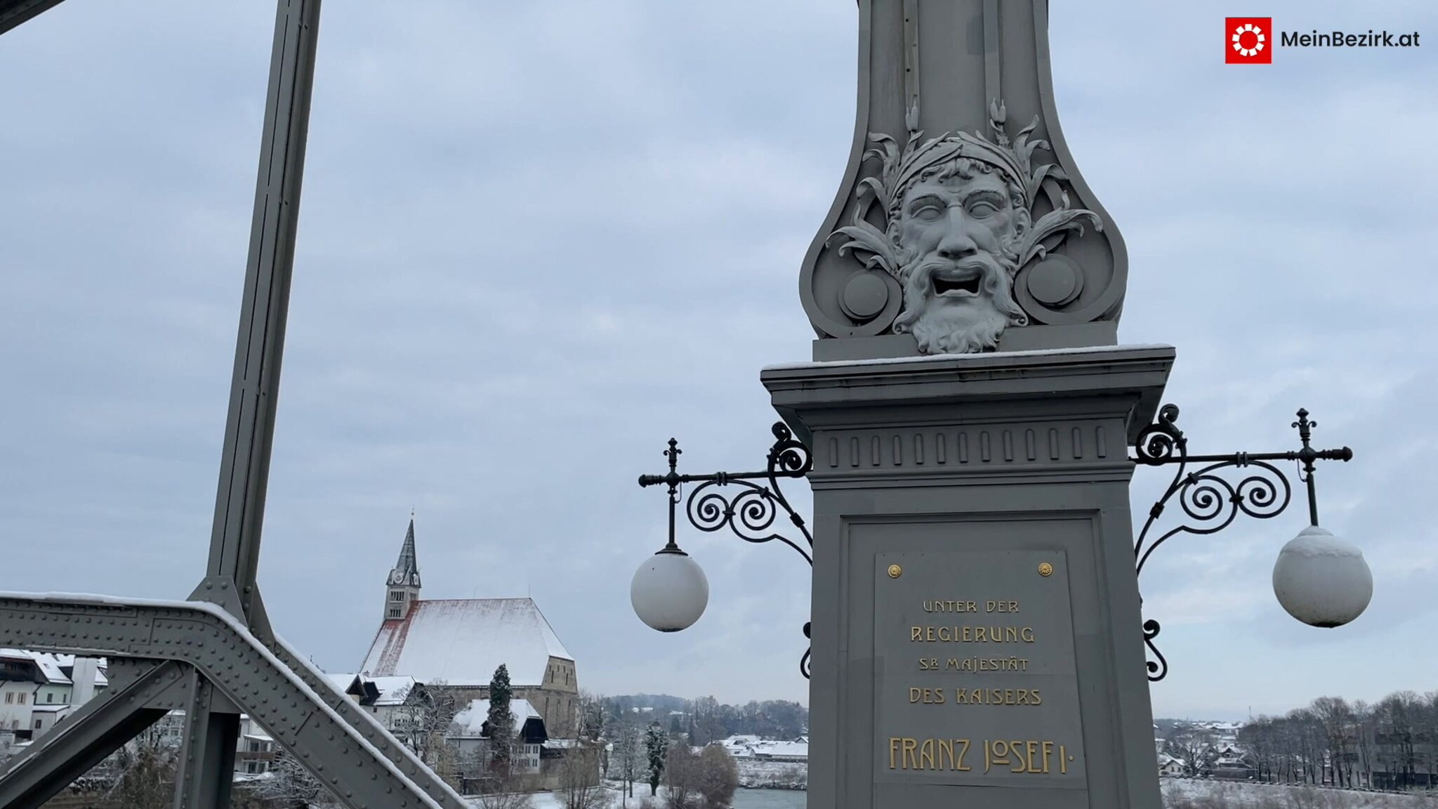 Sehenswürdigkeit der Woche: Die Salzachbrücke verbindet Laufen mit ...