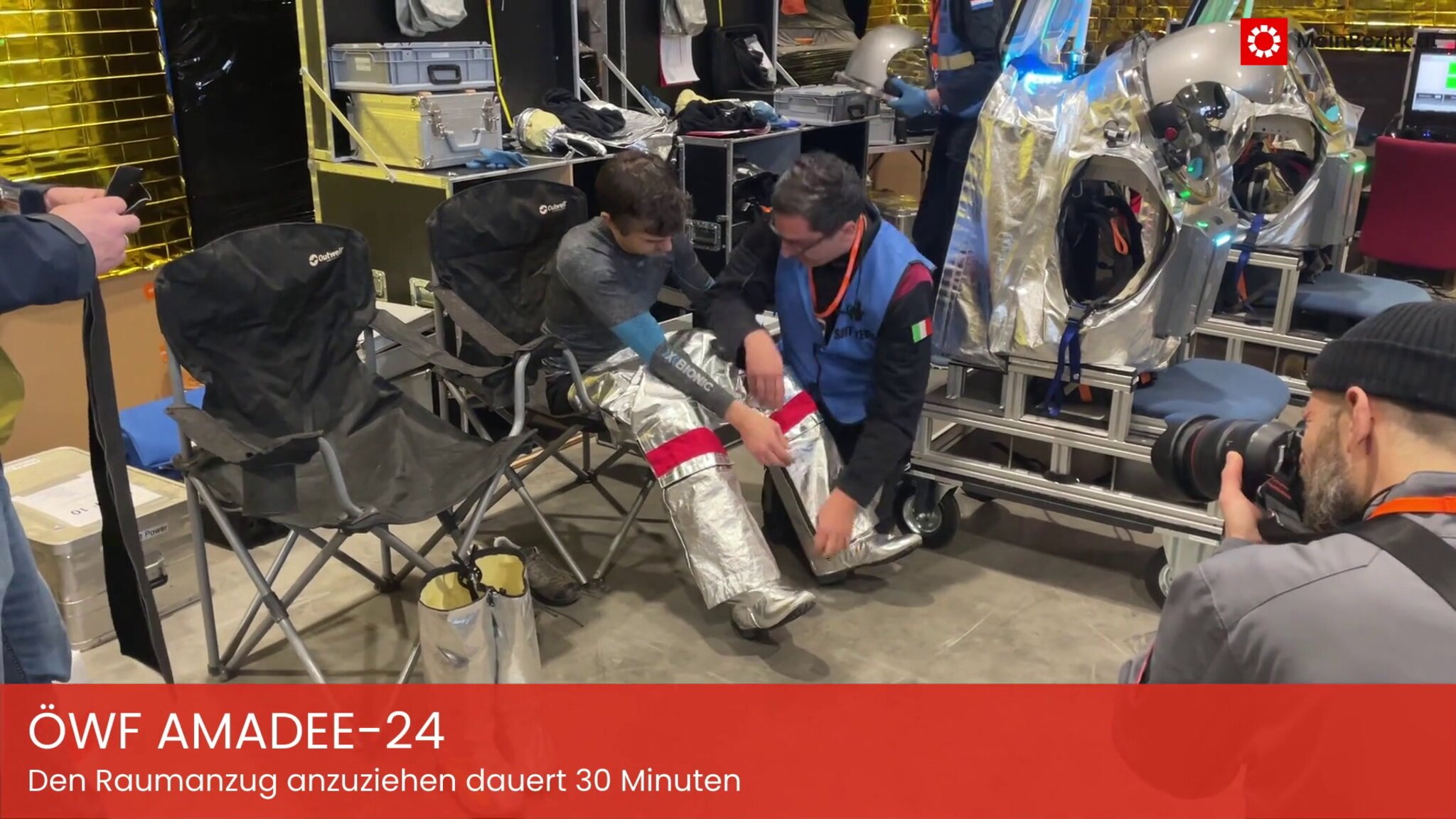 ÖWF AMADEE-24: Maria-Lanzendorf übt für analoge Mars-Mission - Schwechat