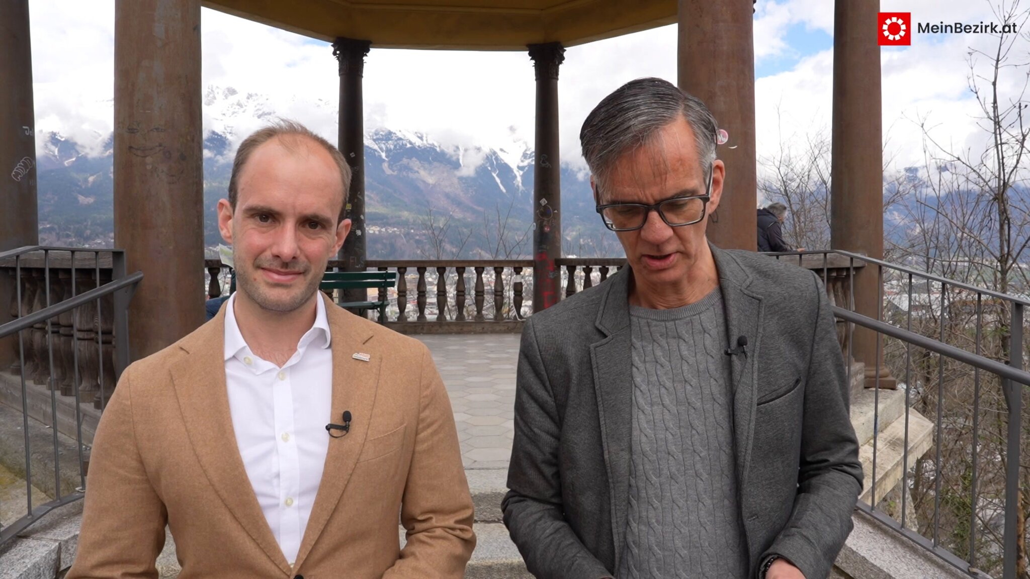 Gemeinderatswahl 14.4.2024, Video: Stadtspaziergang mit Florian Tursky - Innsbruck
